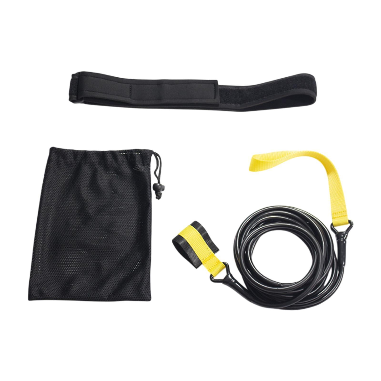yotijay Swim Resistance Belt Equipment Adjustable Portable Swim Bungee ...
