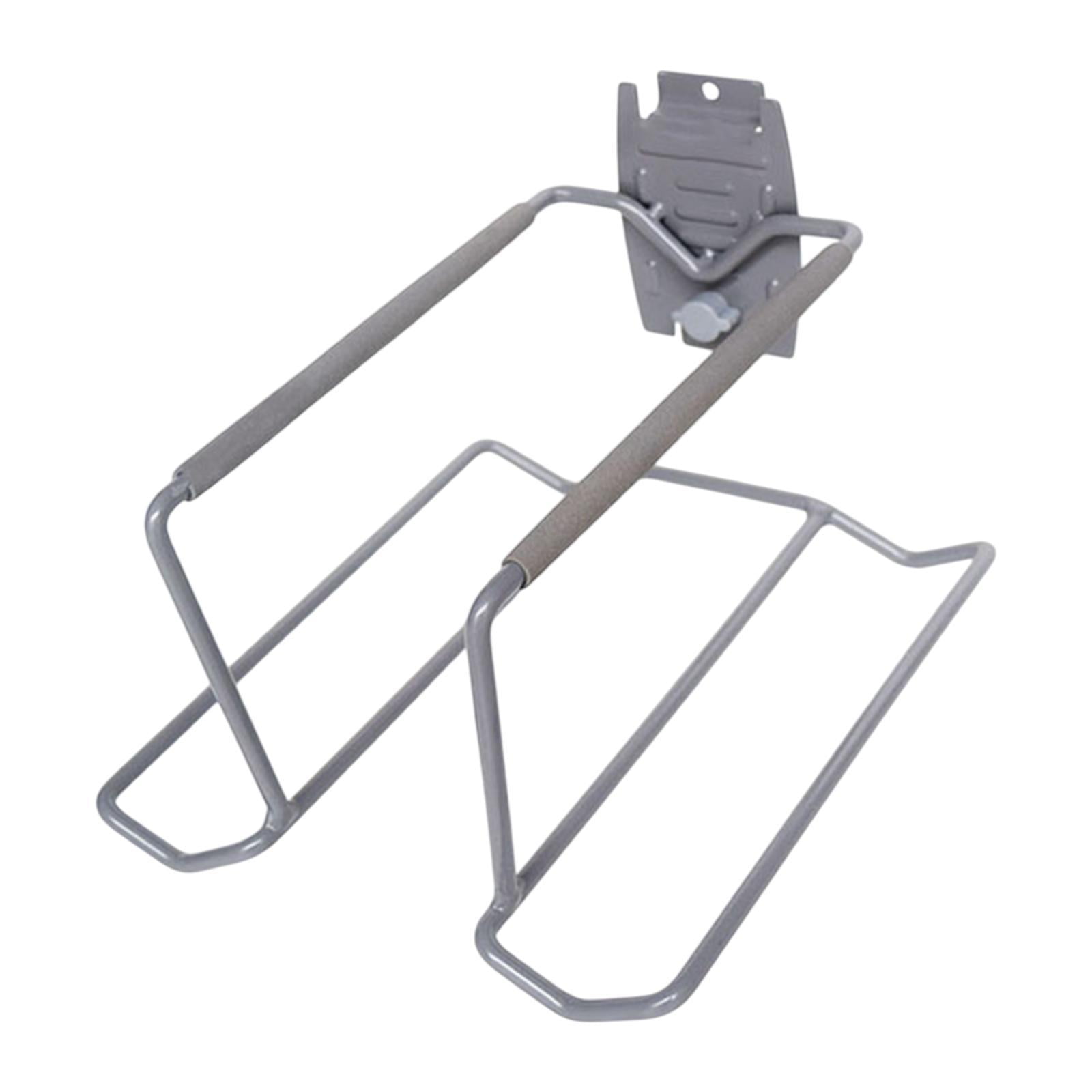 yotijay Tennis Racket Wall Mount Garage Storage Rack Holds 6 Balls and ...