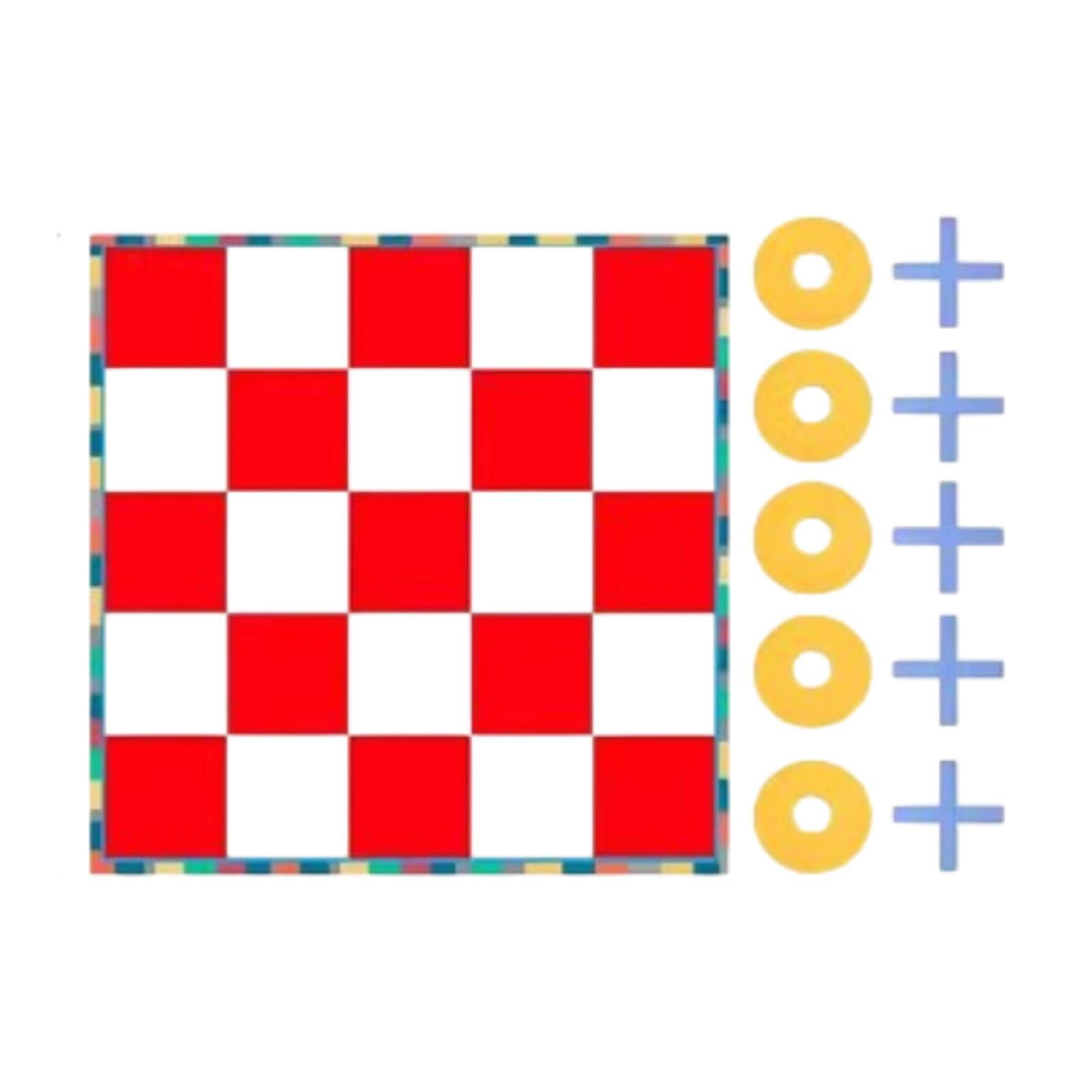 yotijay Toe Chess Set Gifts Classic Entertainment XO Chess for Kids ...