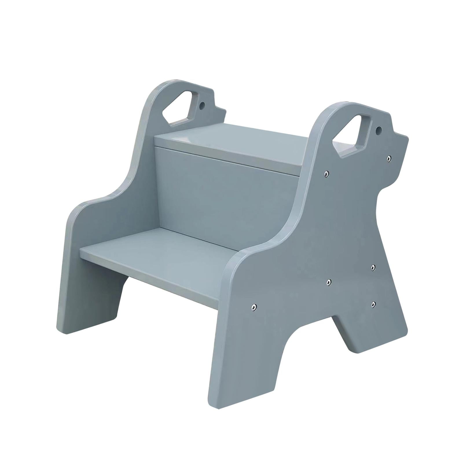 yotijay Toilet Foot Step Stool Bathroom Potty Chair Anti Slip Brushing ...