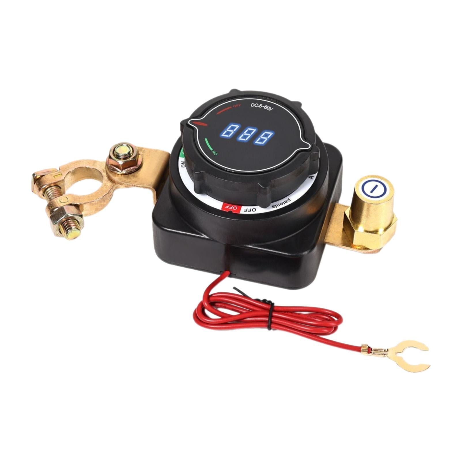 yotijay Top Post on Off Battery Disconnect Switch Easily Install Vehicle Kill Switch - Walmart.com