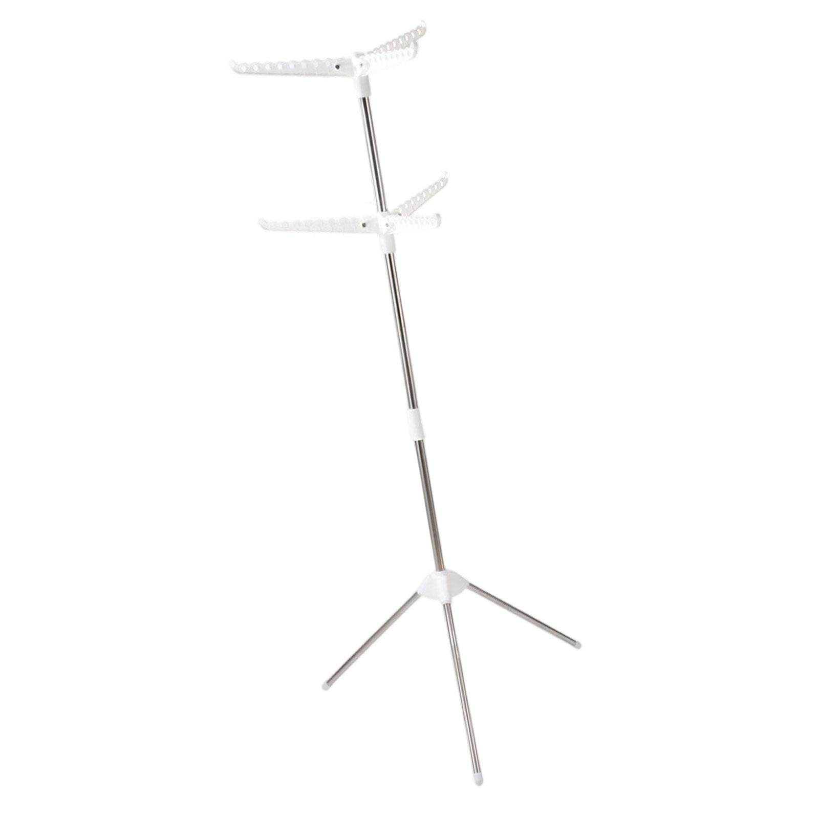 yotijay Tripod Clothes Rack Garment Rack Towel Rack for Pillow Quilt ...