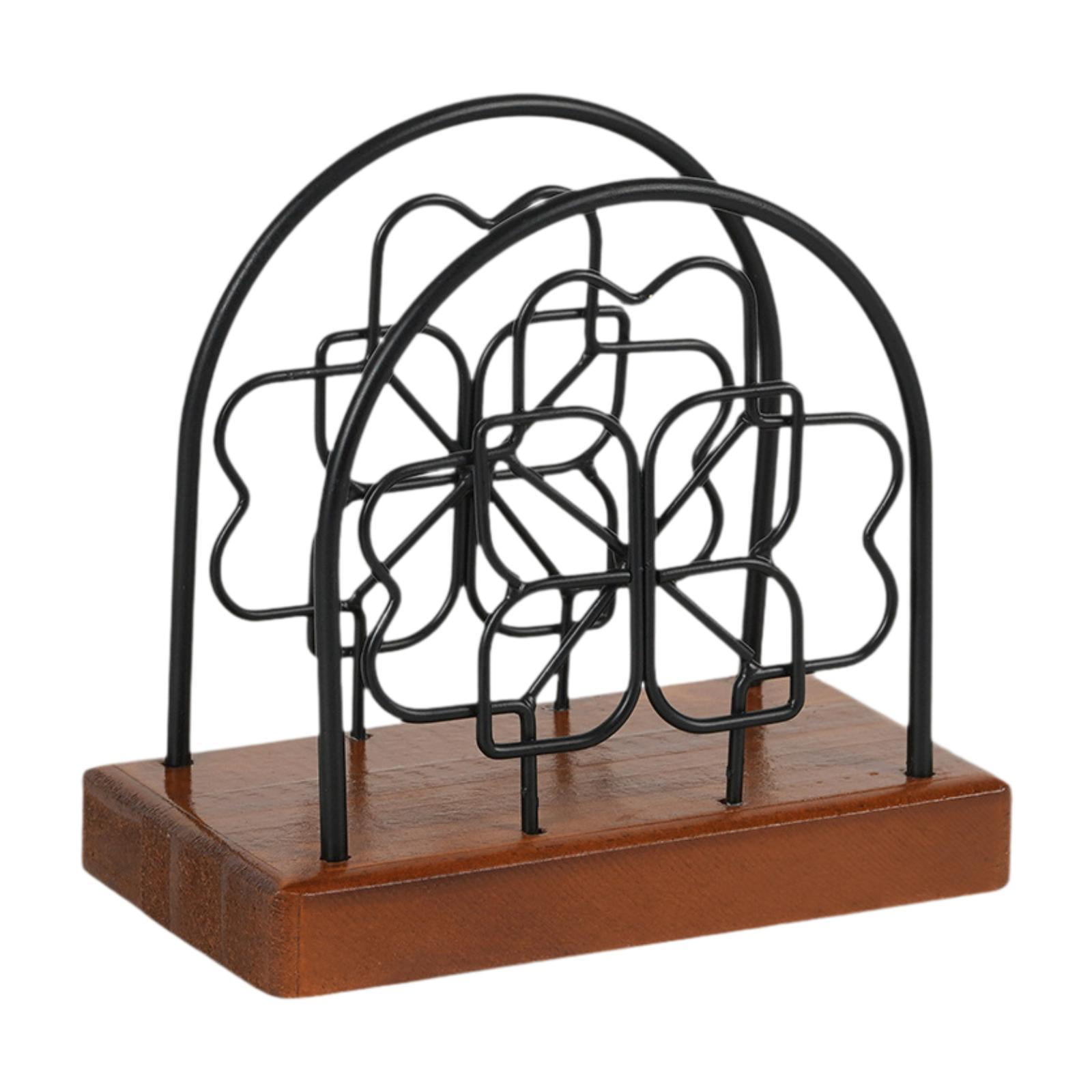 yotijay Upright Napkin Holder Mail Letter Sorter Rack for Restaurant ...