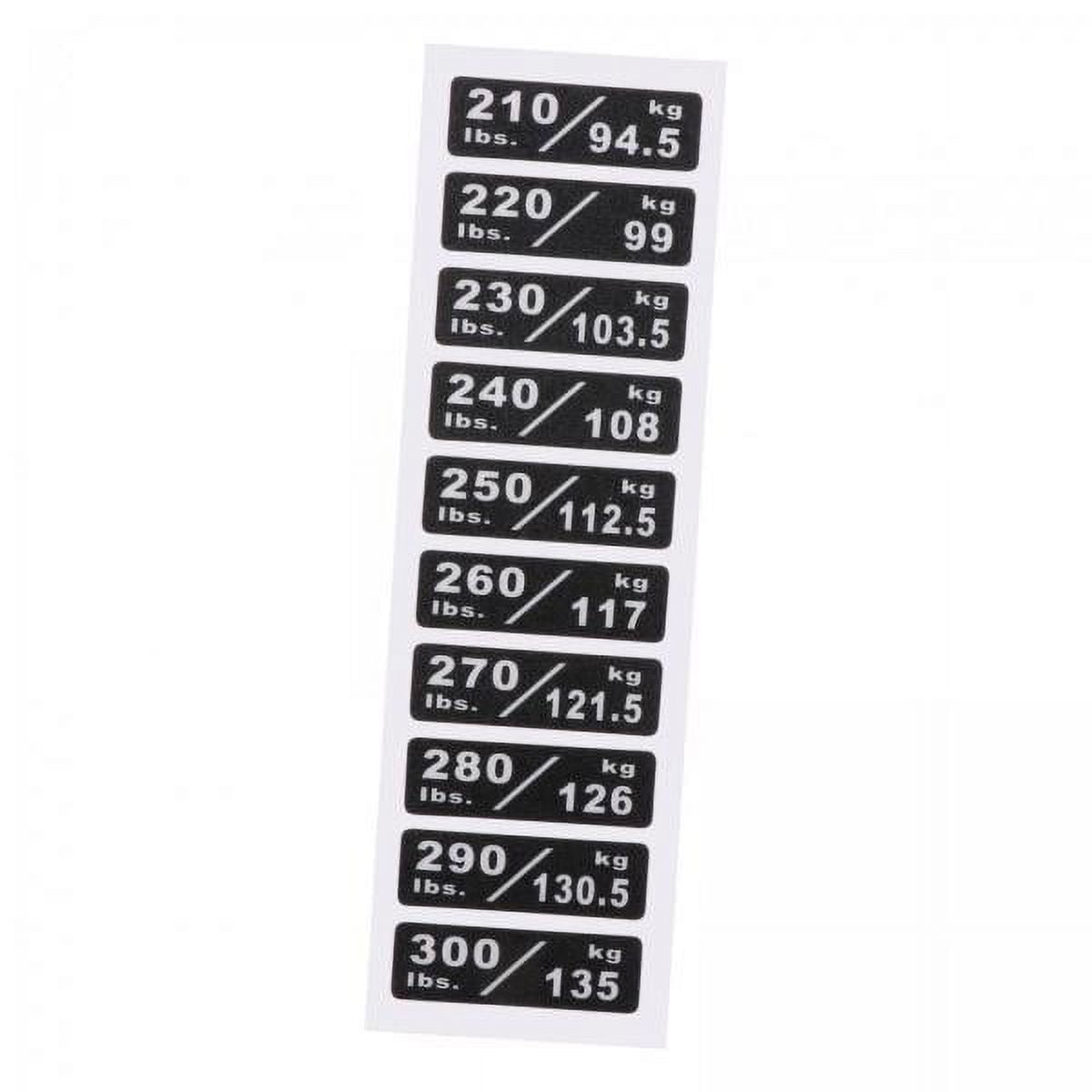 yotijay Weight Stack Labels,Weight Stack Labels Gym Equipment Weight ...