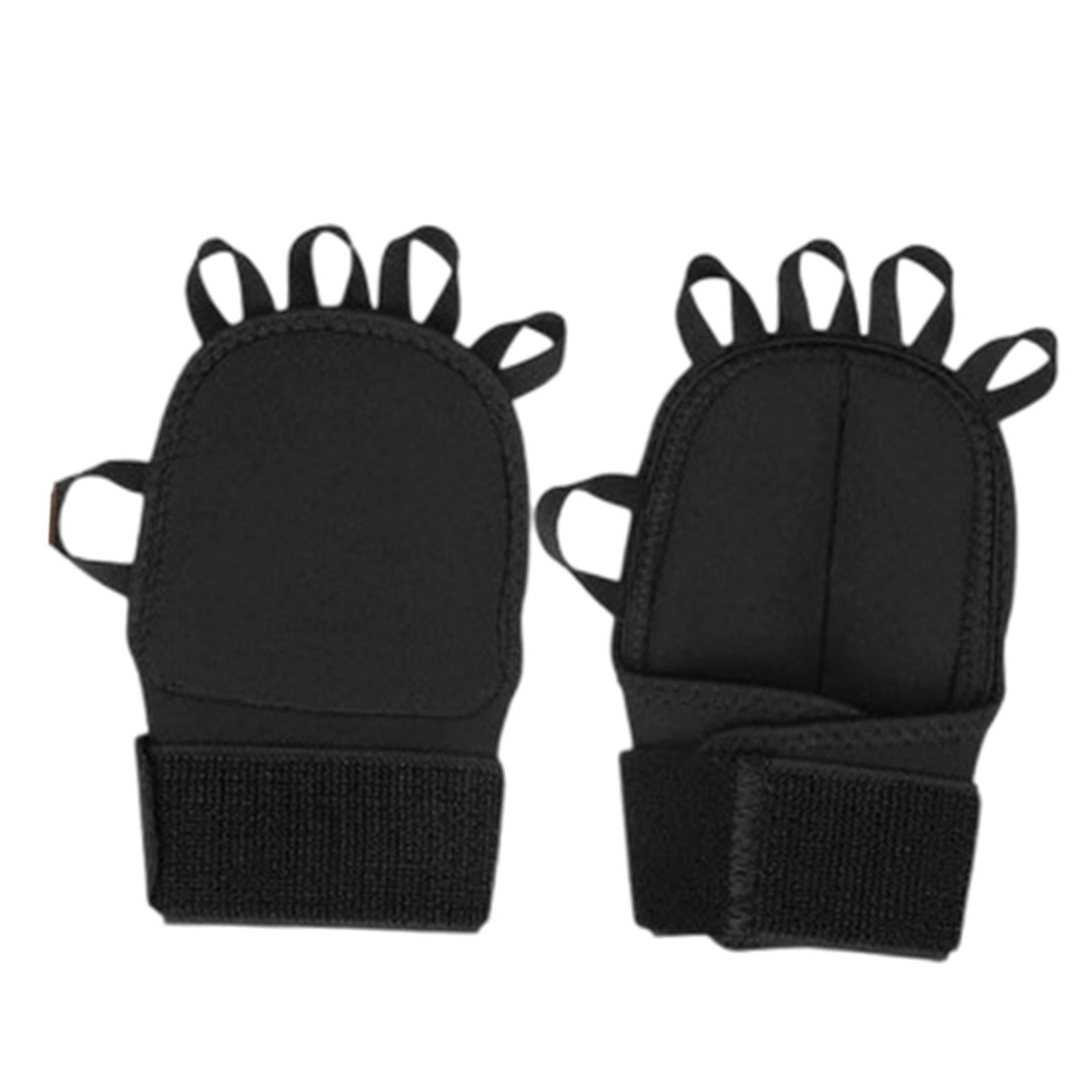 yotijay Weighted Gloves Adjustable Enhanced Grips Hand Gloves Wrist ...
