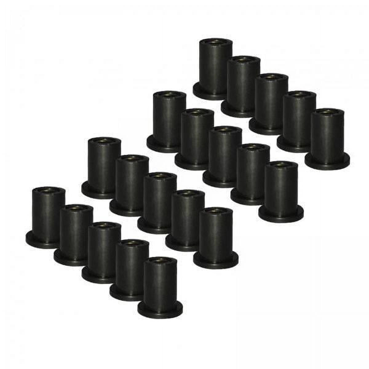 yotijay Well Nuts,Universal Rubber Well Nuts Brass Insert,Professional ...