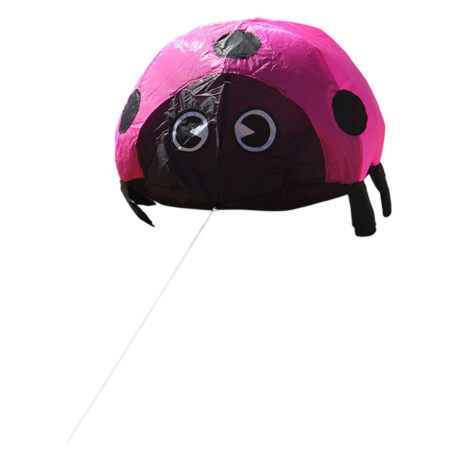 yotijay Wind Inflatable Ladybug Decor No Flying Beach Backdrop Ladybug ...