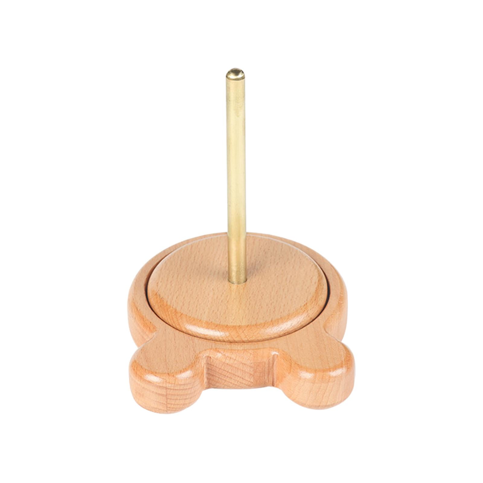 yotijay Wooden Yarn Ball Holder Portable Winder Rack Thread Yarn ...