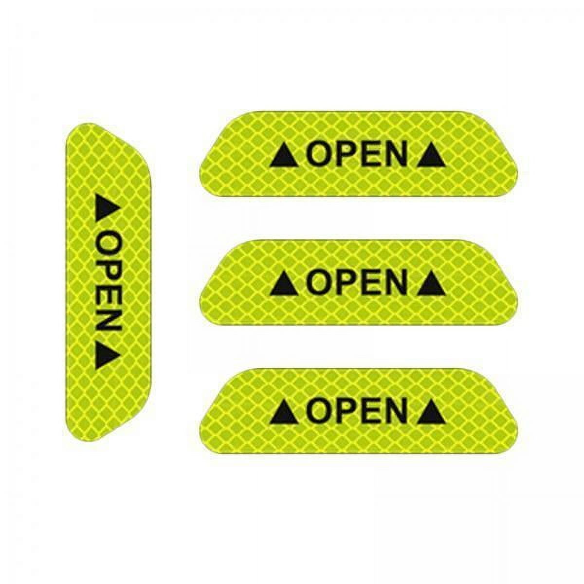 yotijay reflective car stickers,reflective tape car door opening ...