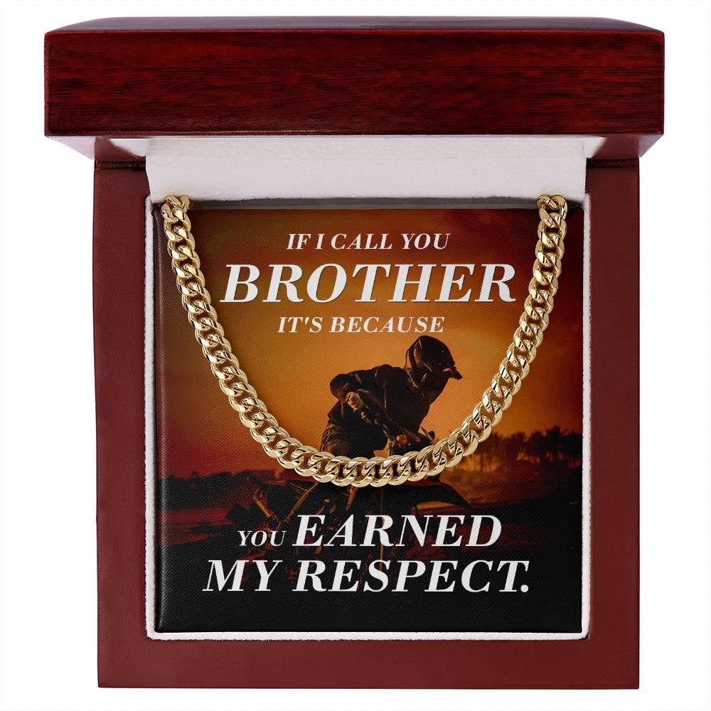 Are you sure you want to delete Gift for brother, Cuban chain necklace ...