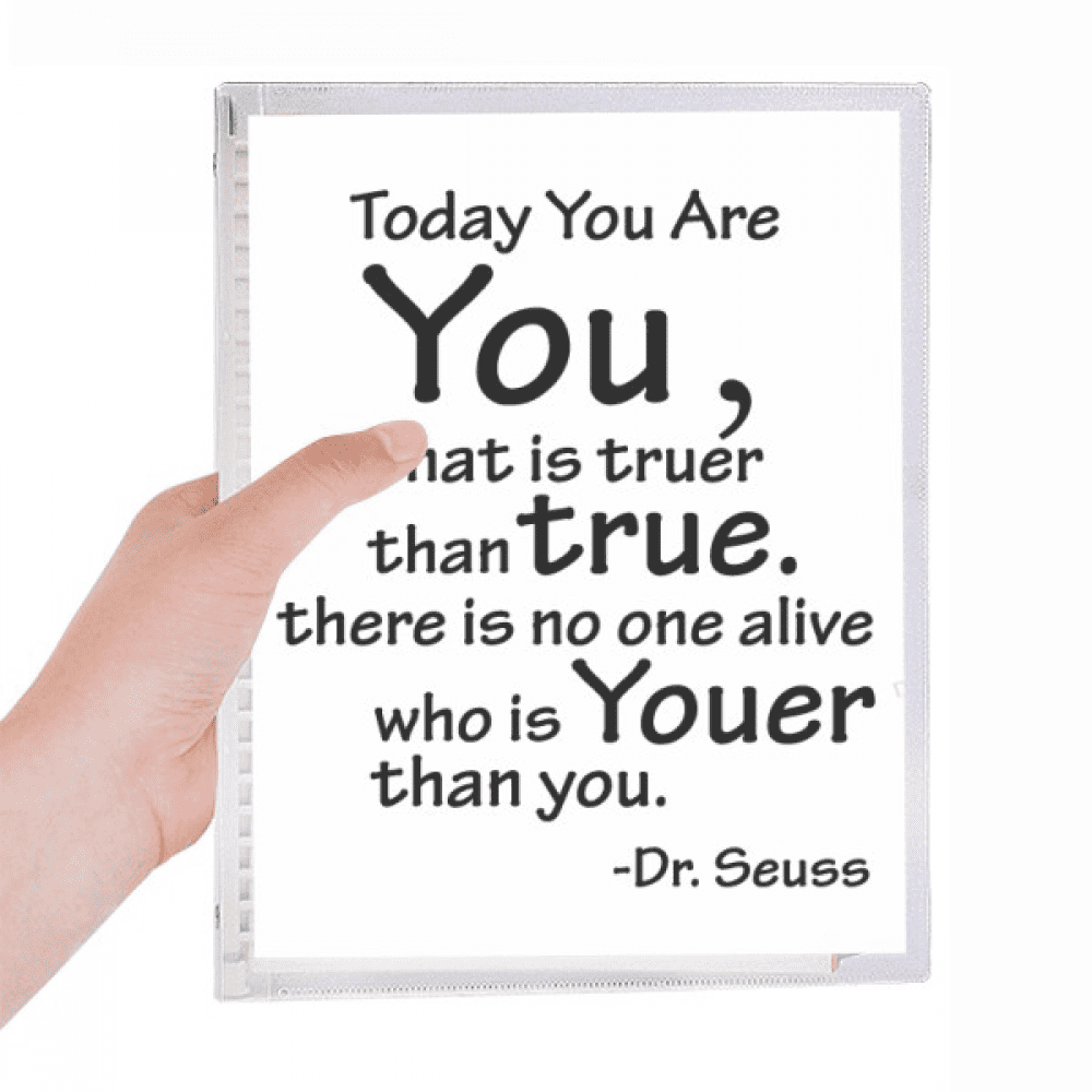 you true youer quote notebook loose diary refillable journal statiry ...