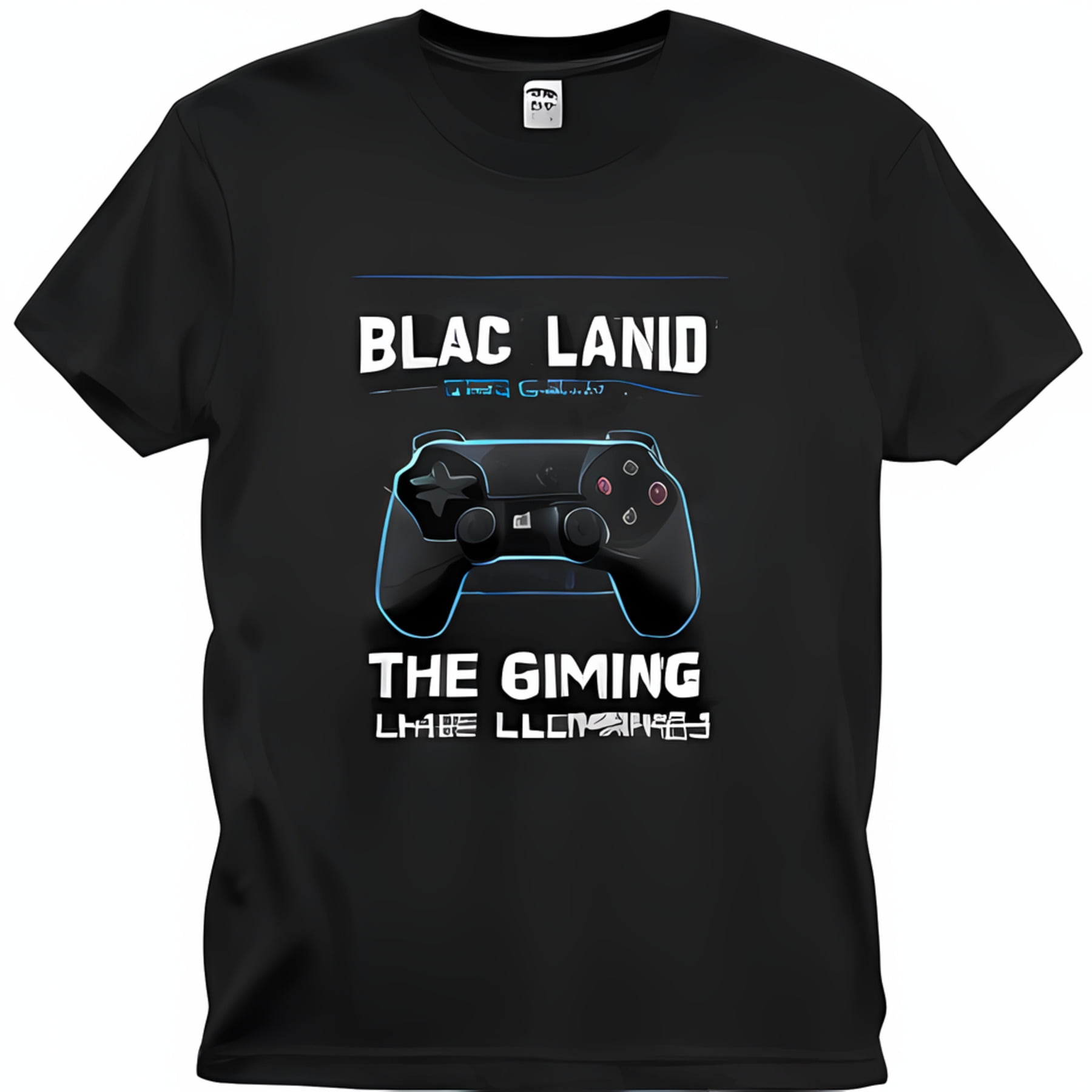 your style with our Black Land Gaming T-Shirt featuring a sleek game ...