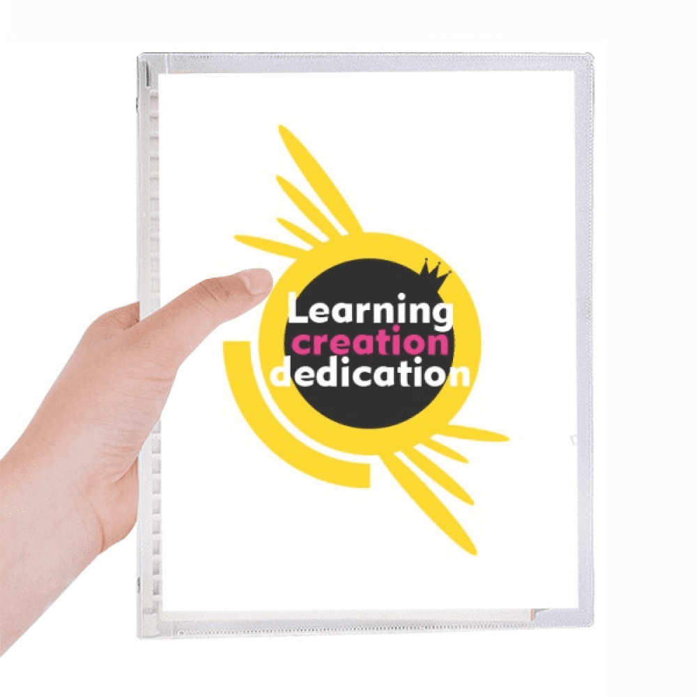 youth learning create dedication notebook loose diary refillable ...