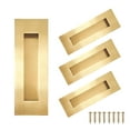 youthua Recessed Finger Flush Pulls，Pocket Door Handles，for Sliding Barn Doors Handle, Bifold ...
