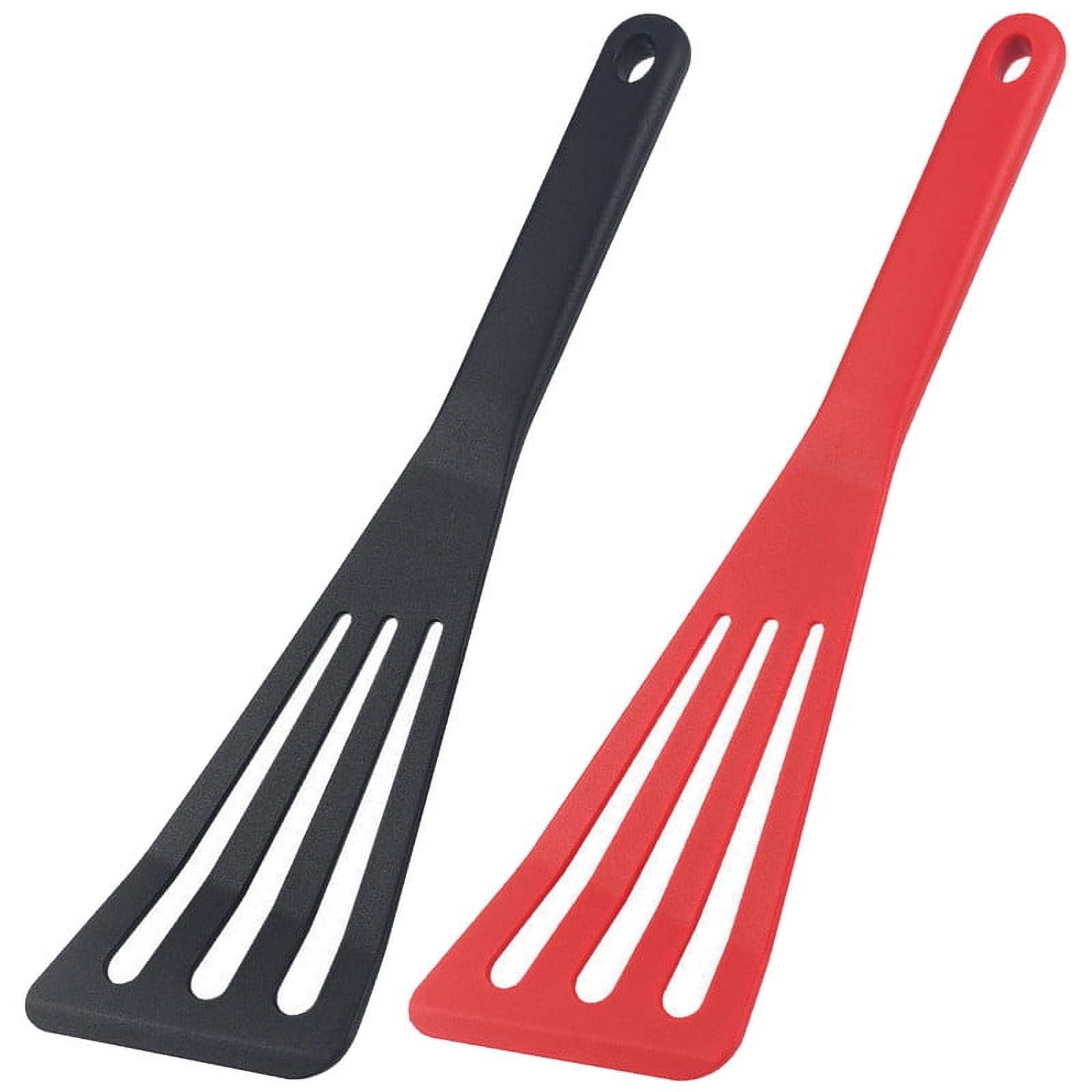 yueXinCh 2 Pack Non-stick Large Slotted Flipper Turner for Frying ...