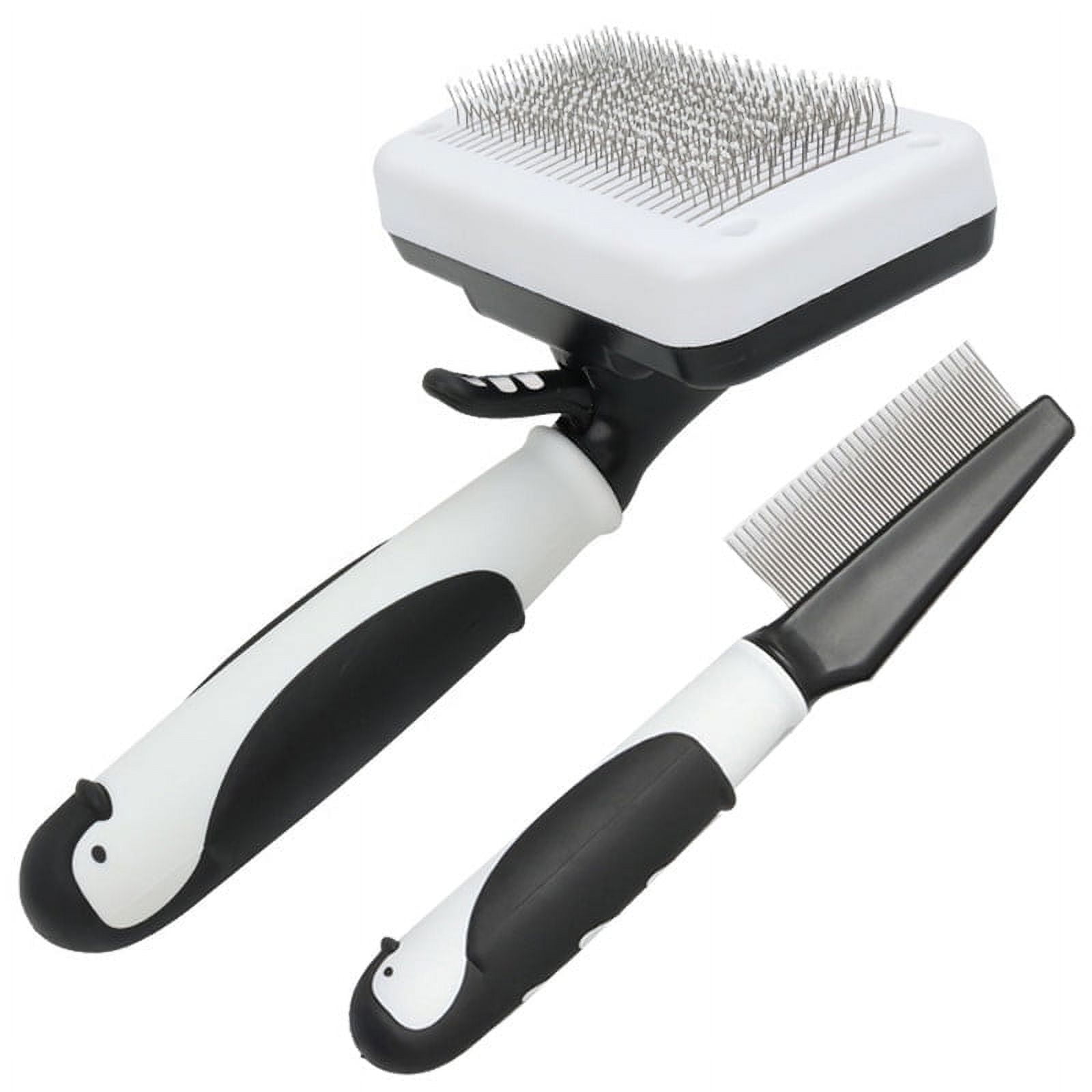 yueXinCh 2 X Self Cleaning Pet Comb for Long /Short Haired Dogs Cats ...