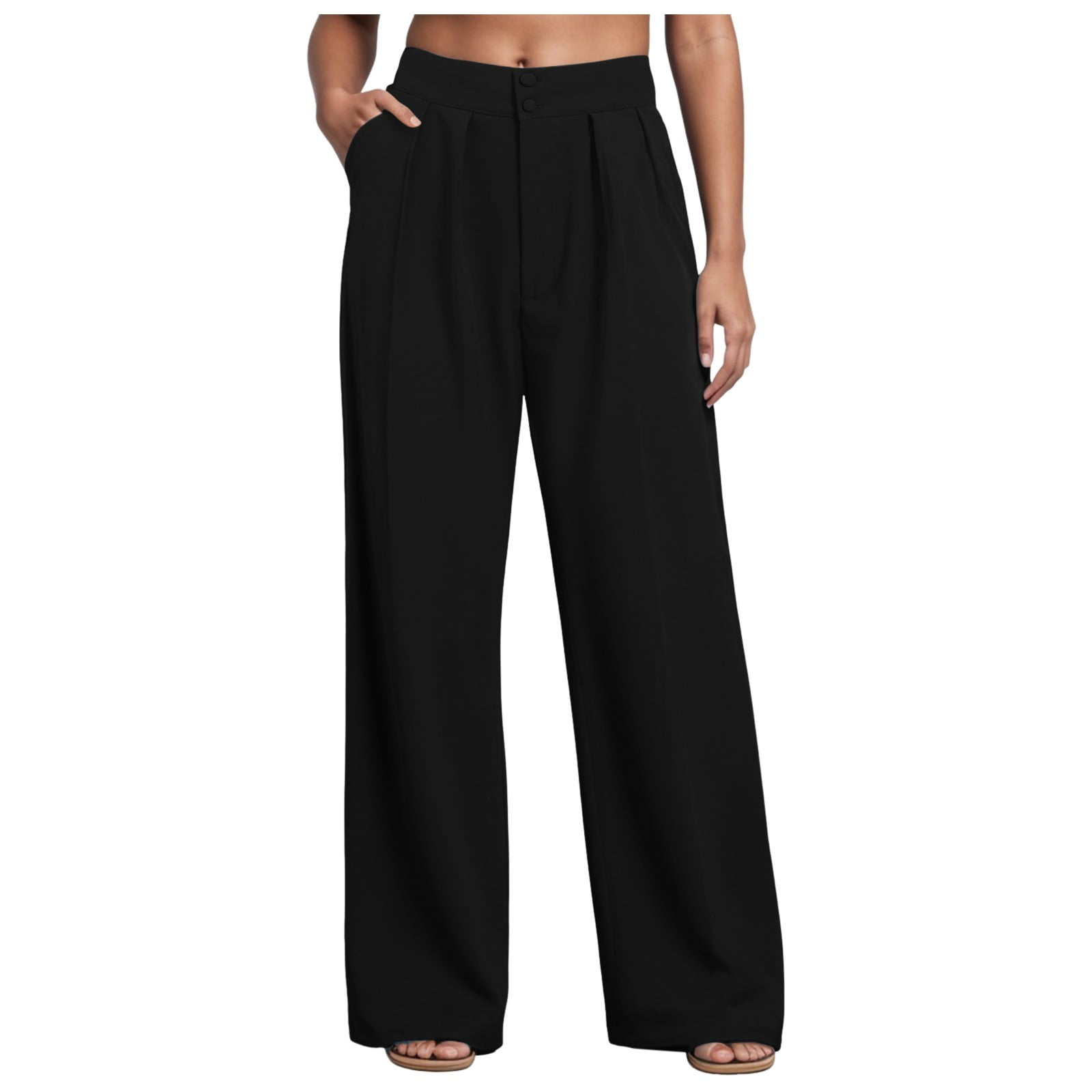 yueewhu High Waisted Work Pants for Women Business Casual Outfits 2025 ...