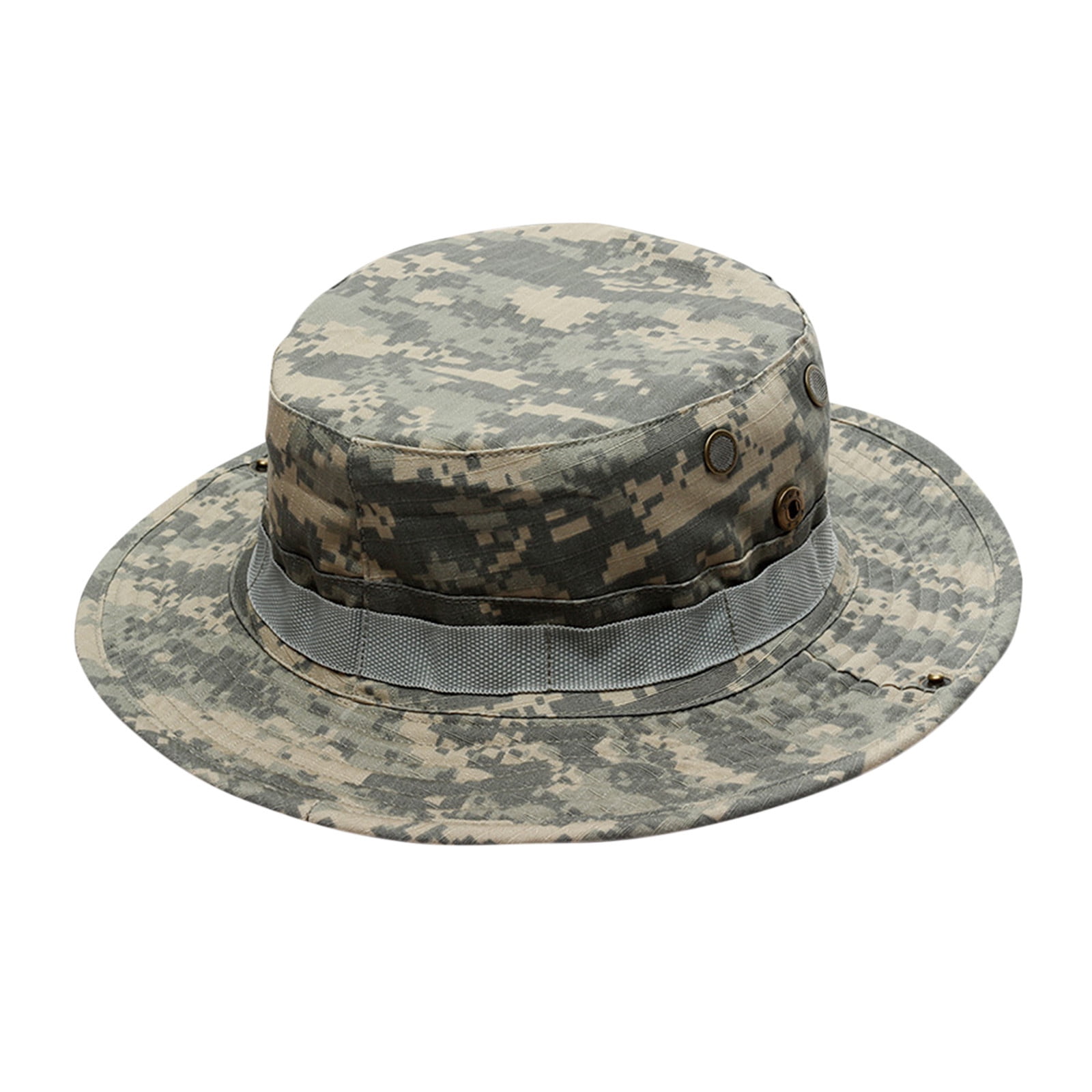 yuehao accessories male female neutral summer camouflage bucket hats ...