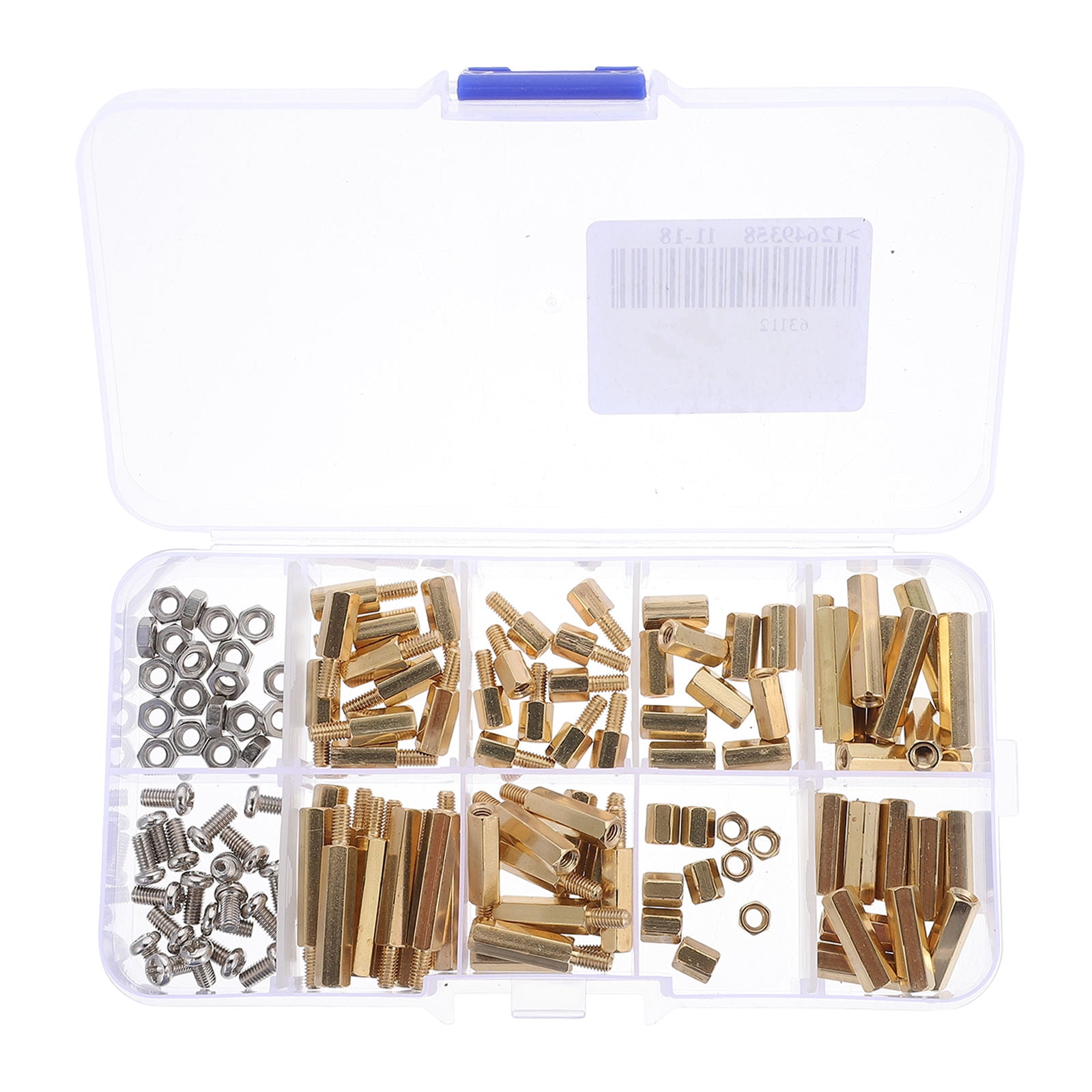 yuehuaidai 1 Set Hex Brass Standoff Stainless Steel Screw Nut ...
