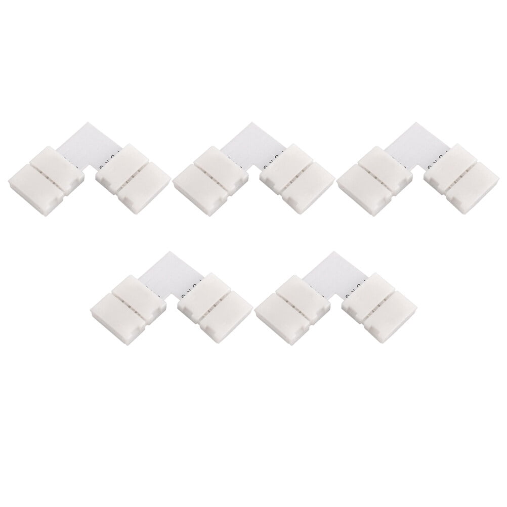 yuehuaidai 12PCS 5050 RGB LED Corner Connector Corner Clips Buckle LED ...