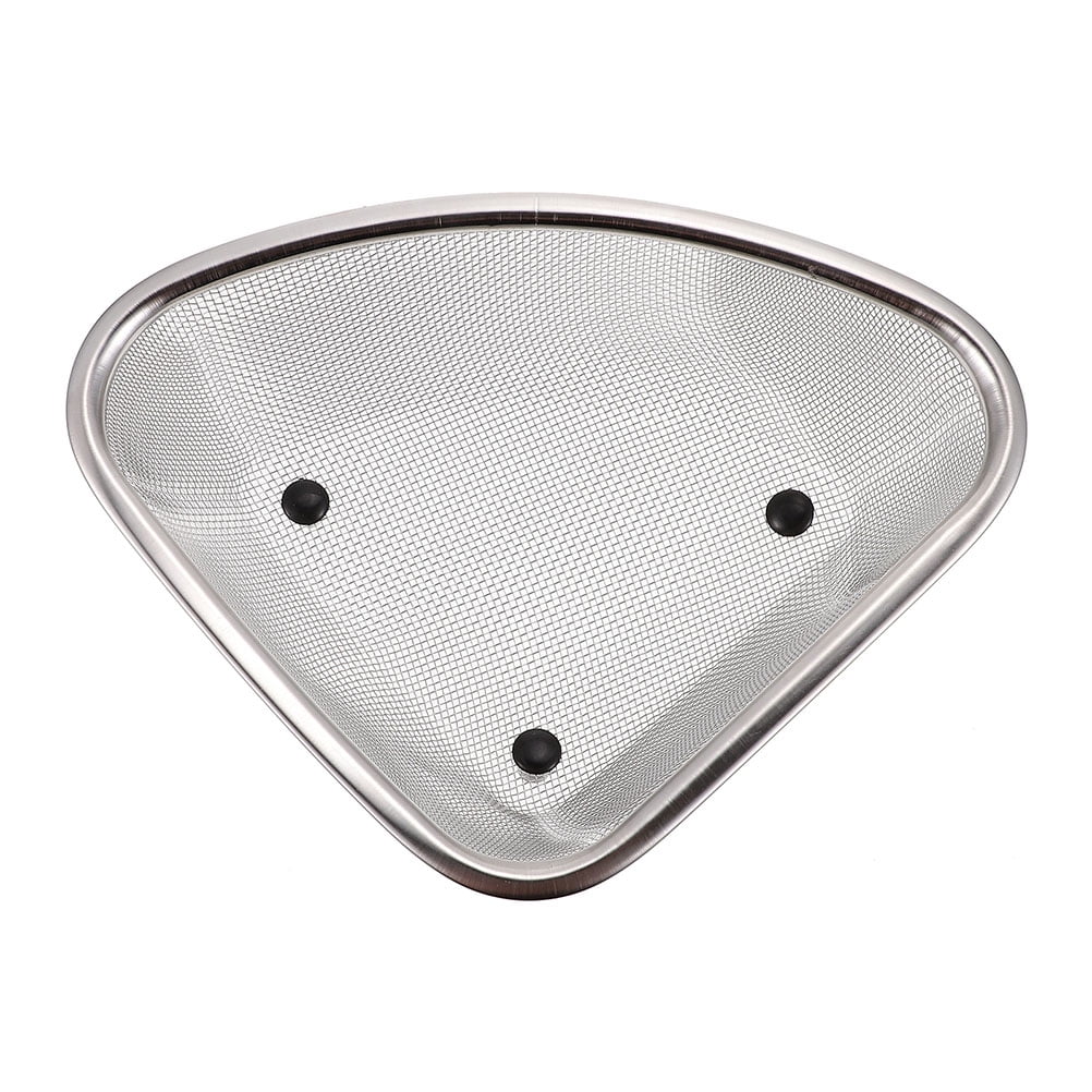 yuehuaidai 1Pc Sink Corner Mesh Storage Basket Corner Triangle Sink ...