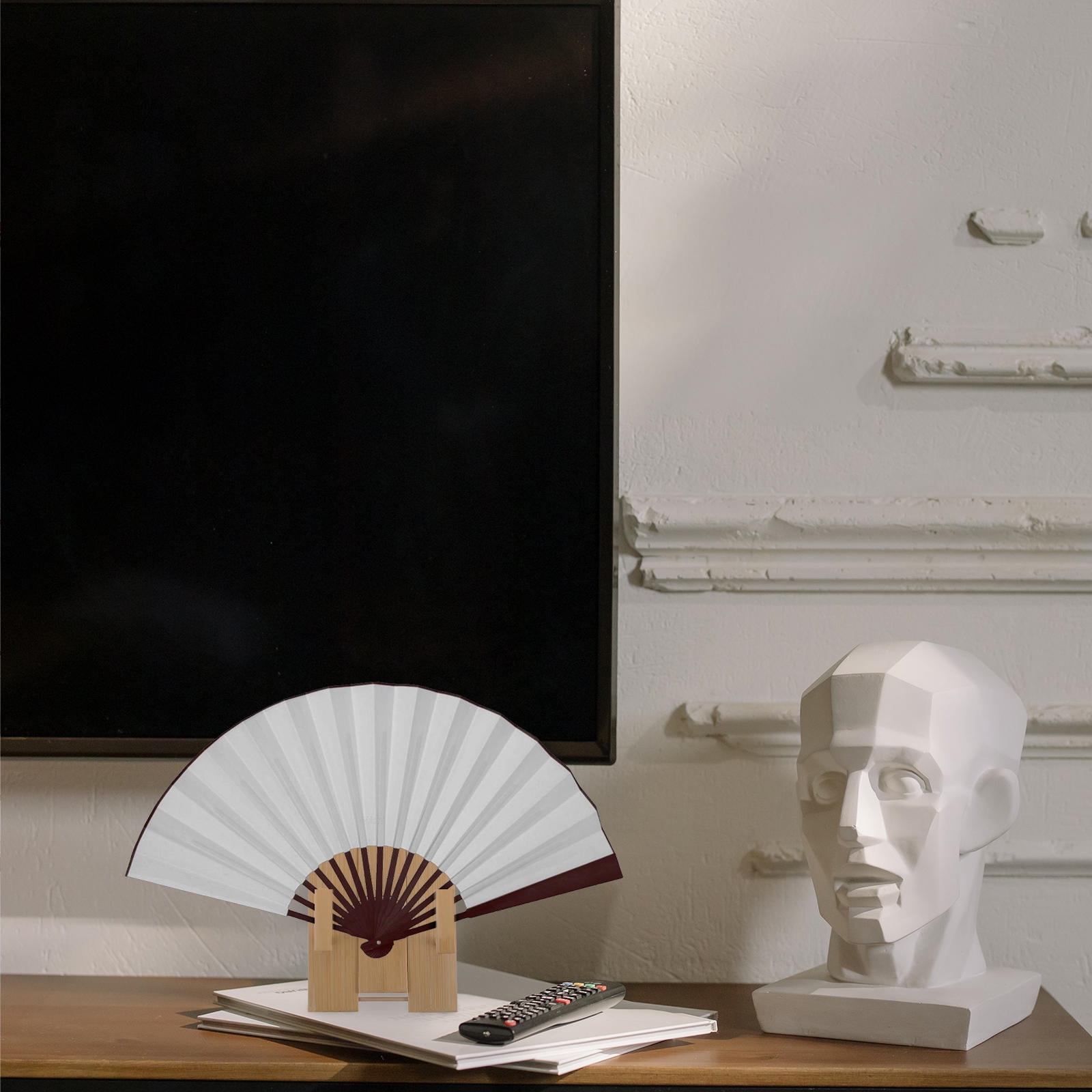 yuehuaidai 1pc Japanese Fan Holder Japanese Fan Storage Stand Fan Rack ...