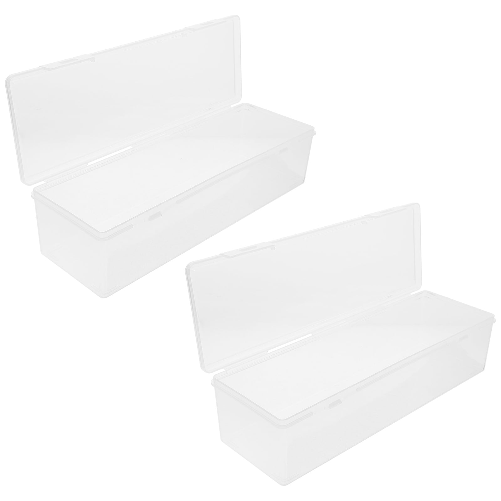 yuehuaidai 2PCS Stackable Food Box Fridge Rectangle Bread Container ...