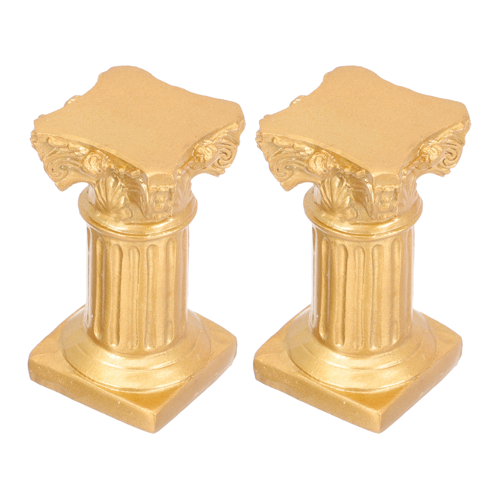 yuehuaidai 2Pcs Roman Column Design Candle Holders Resin Roman Column ...