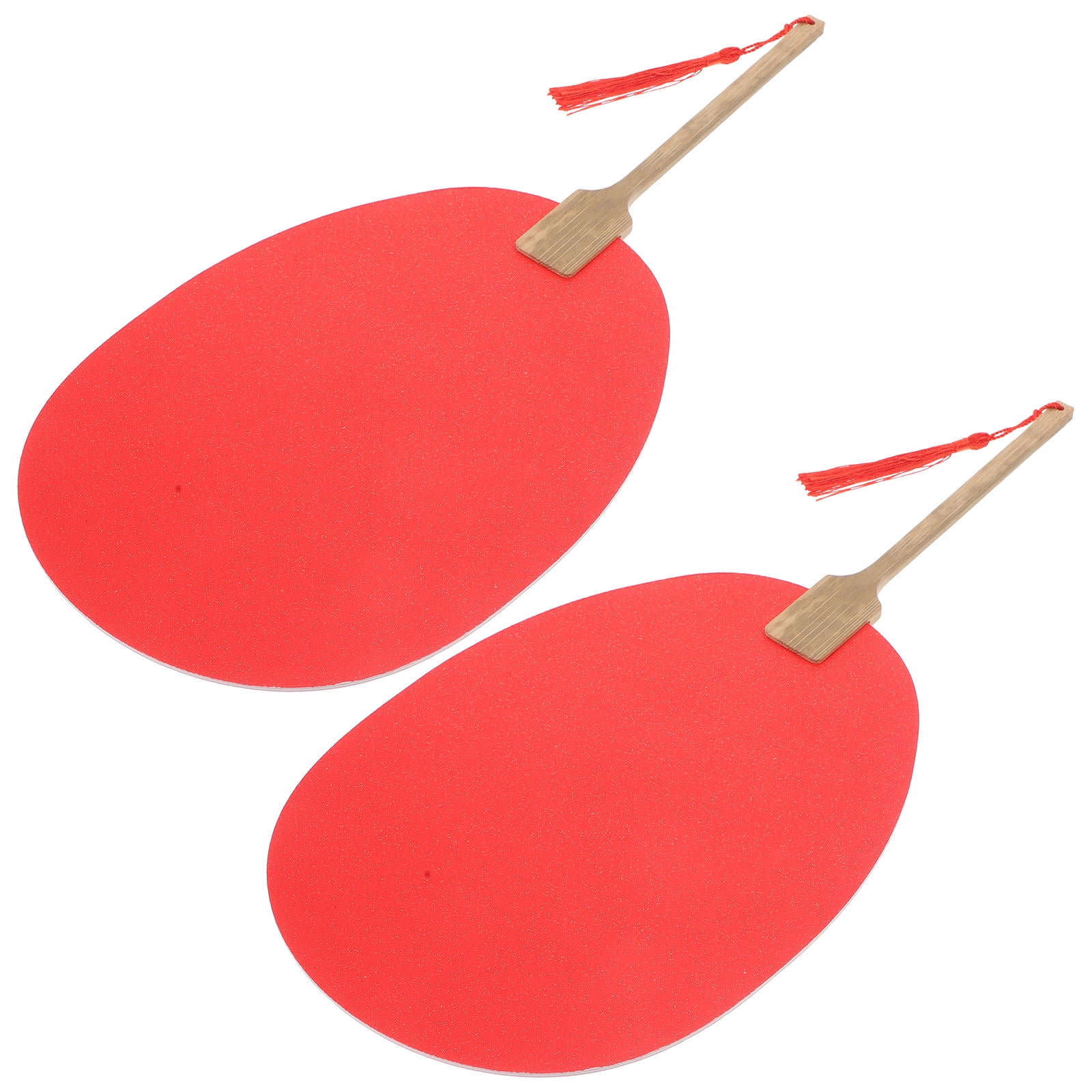 yuehuaidai 2pcs Decorative Paintable Blank Fan Multi-functional Hand ...