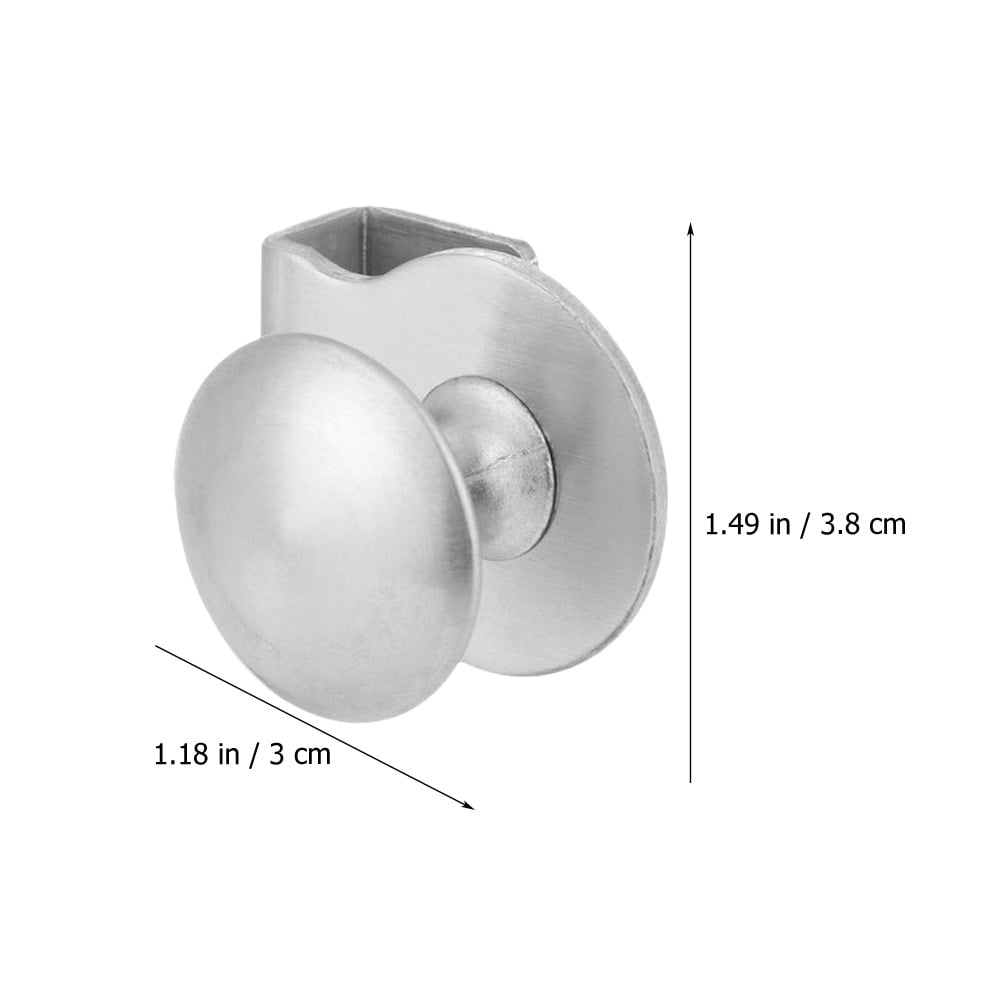 yuehuaidai 2pcs Glass Door Handles Glass Door Pull Clamp for Showcase ...
