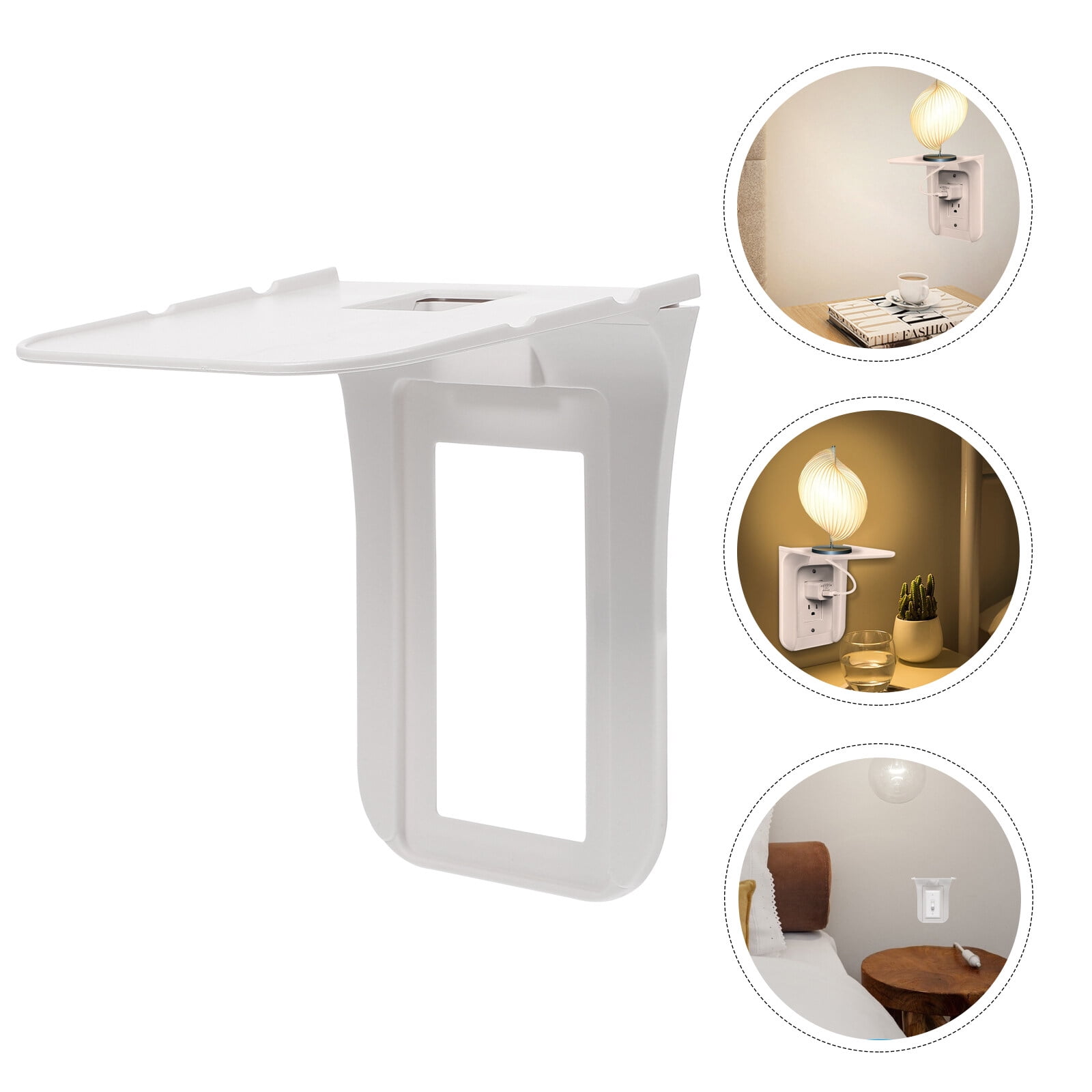 yuehuaidai Outlet Switch Rack Flat Plug Electrical Splitter Shelf ...