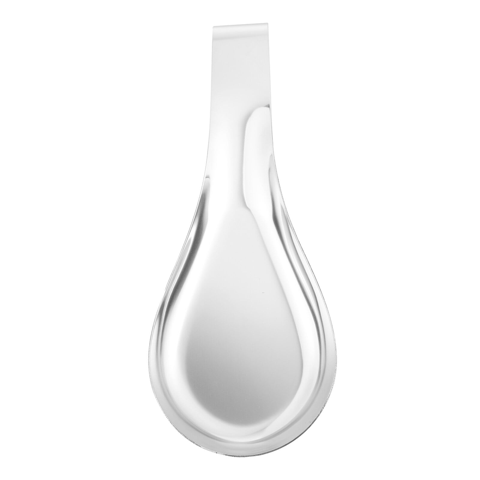 ULTNICE Rectangle Spoon Rest Silver 1Pc Nonslip for Restaurant Use ...