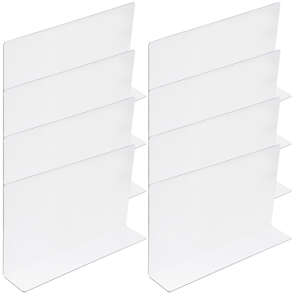 yuehuaidai Transparent PVC Shelf Dividers for Closet Organization Easy ...