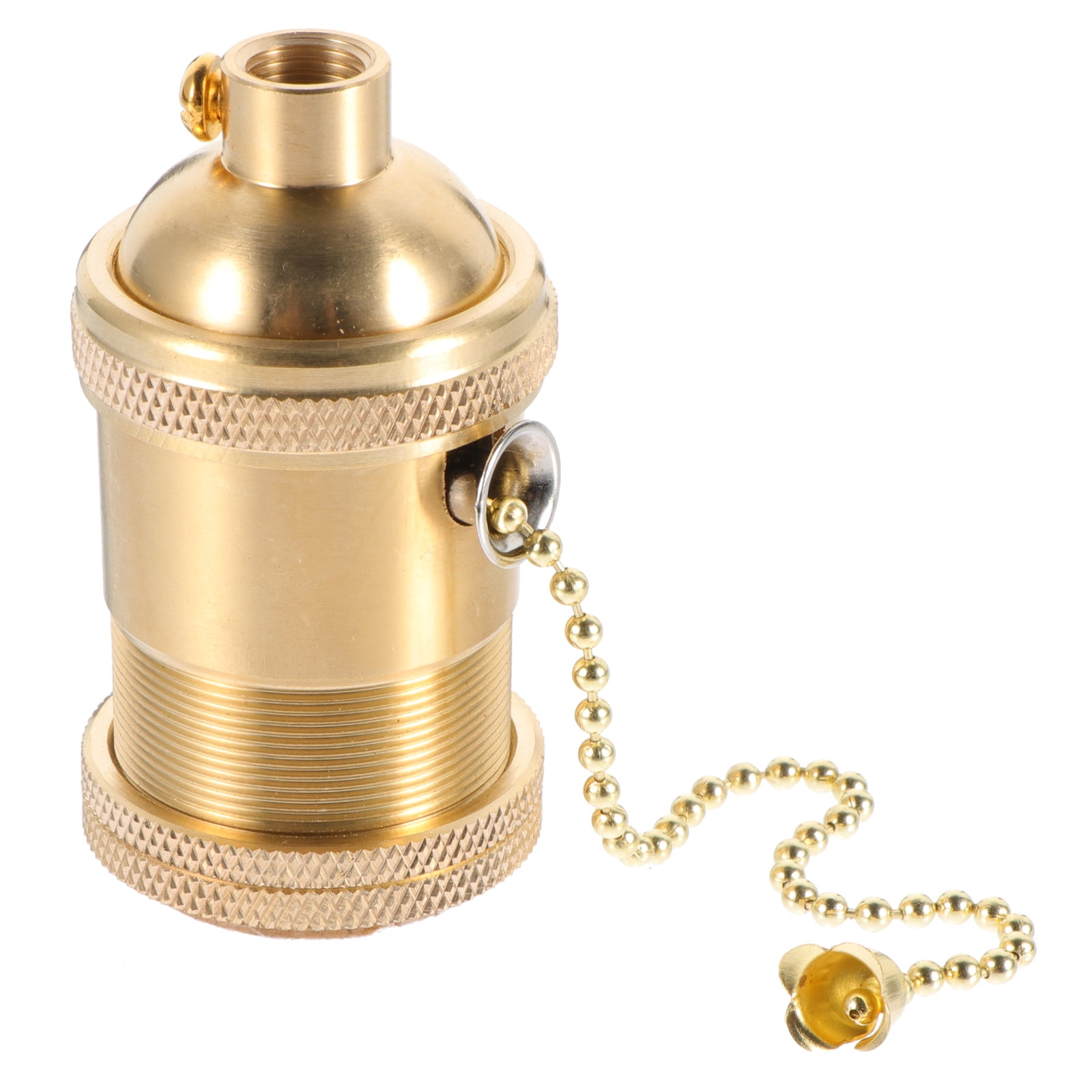 yuehuaidai Vintage E27 Screw Thread Golden Light Holder Retro Light ...