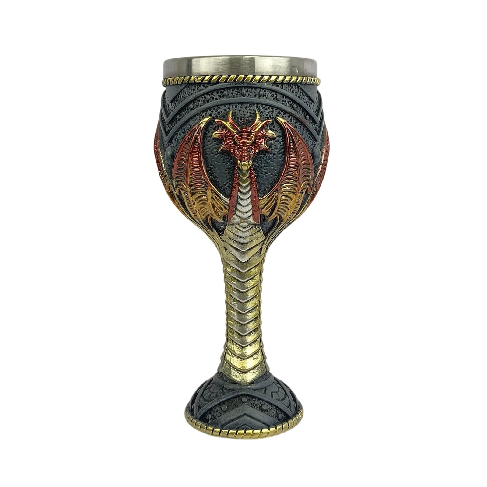 yujian Kitchen Essentials Goblet Dragon Shaped Wine Glass Goblet Resin ...