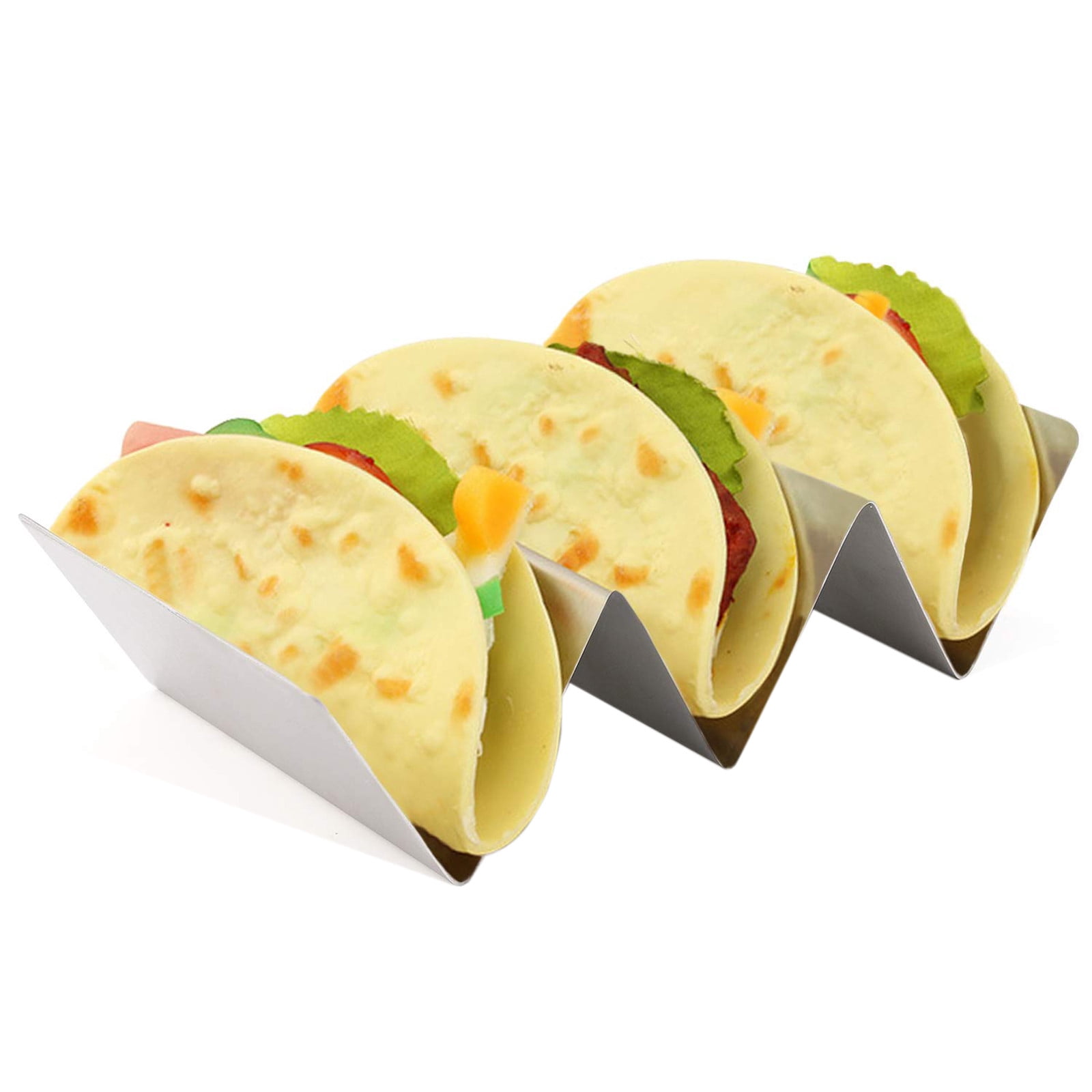 yujian Kitchen Essentials Wave Shape Stainless Steel Taco Holder Stand ...