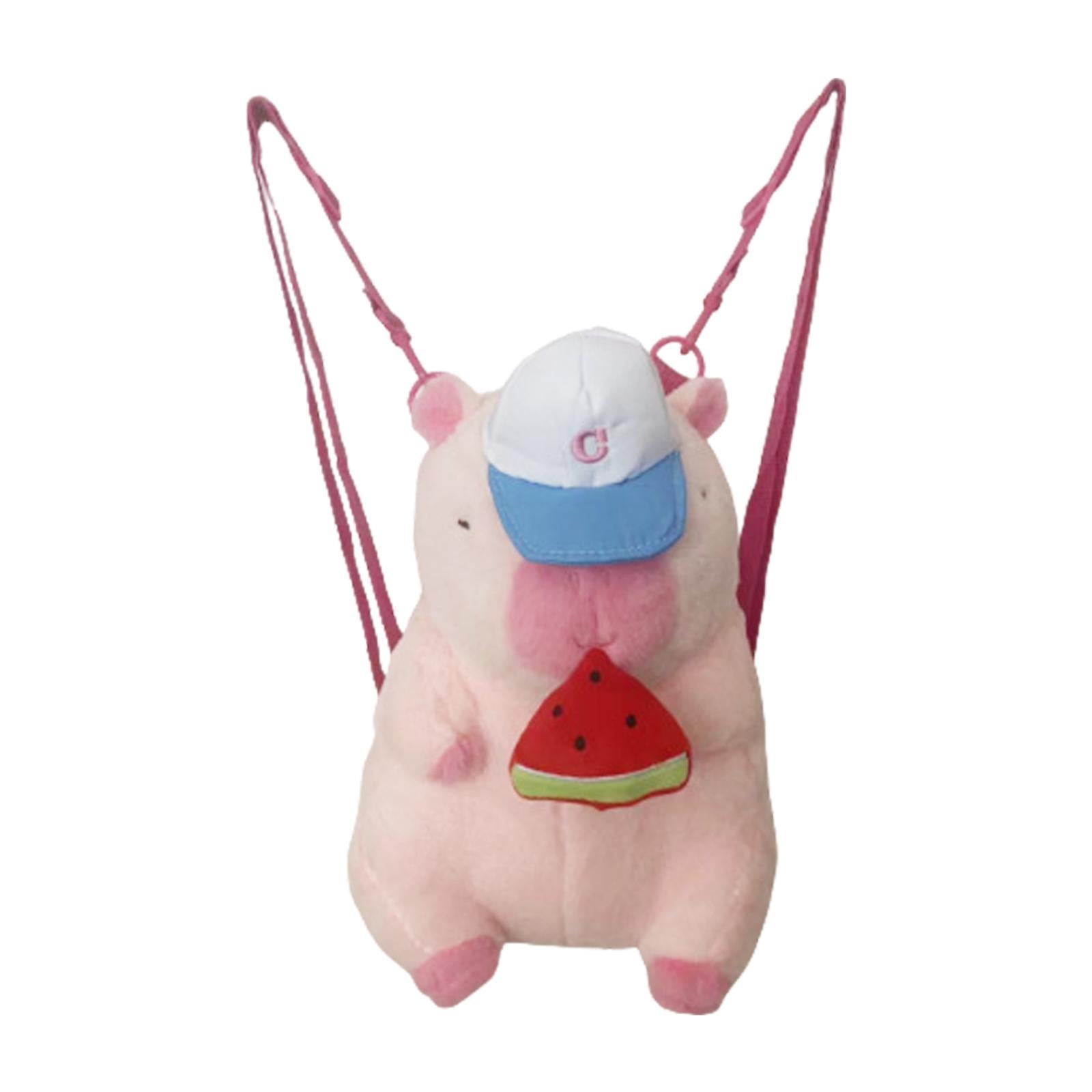 yuksok Capybara Backpack Stuffed Capybara Cartoon Daypack Funny ...