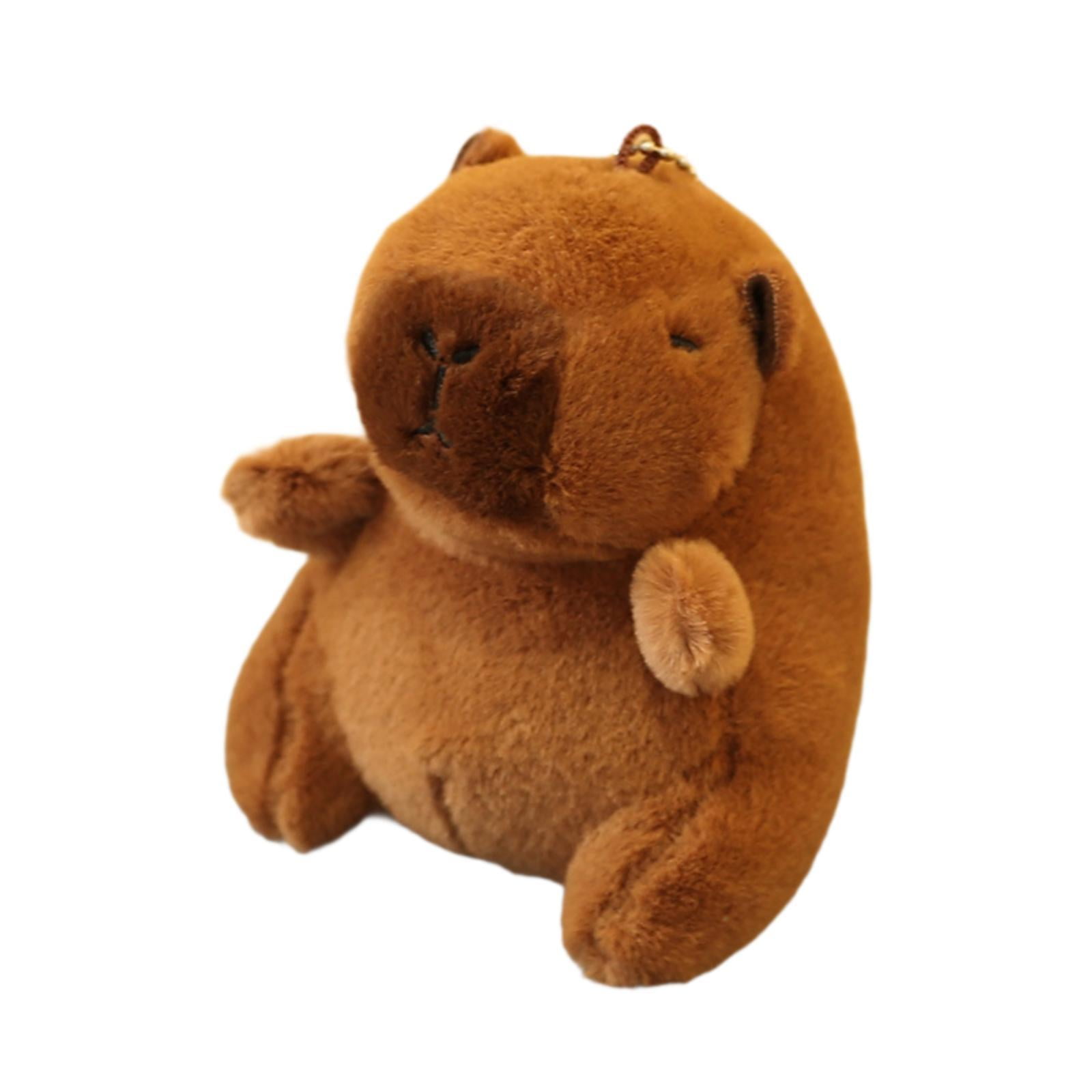yuksok Capybara Plush Toy Keychain Capybara Pendant for Backpack Funny ...
