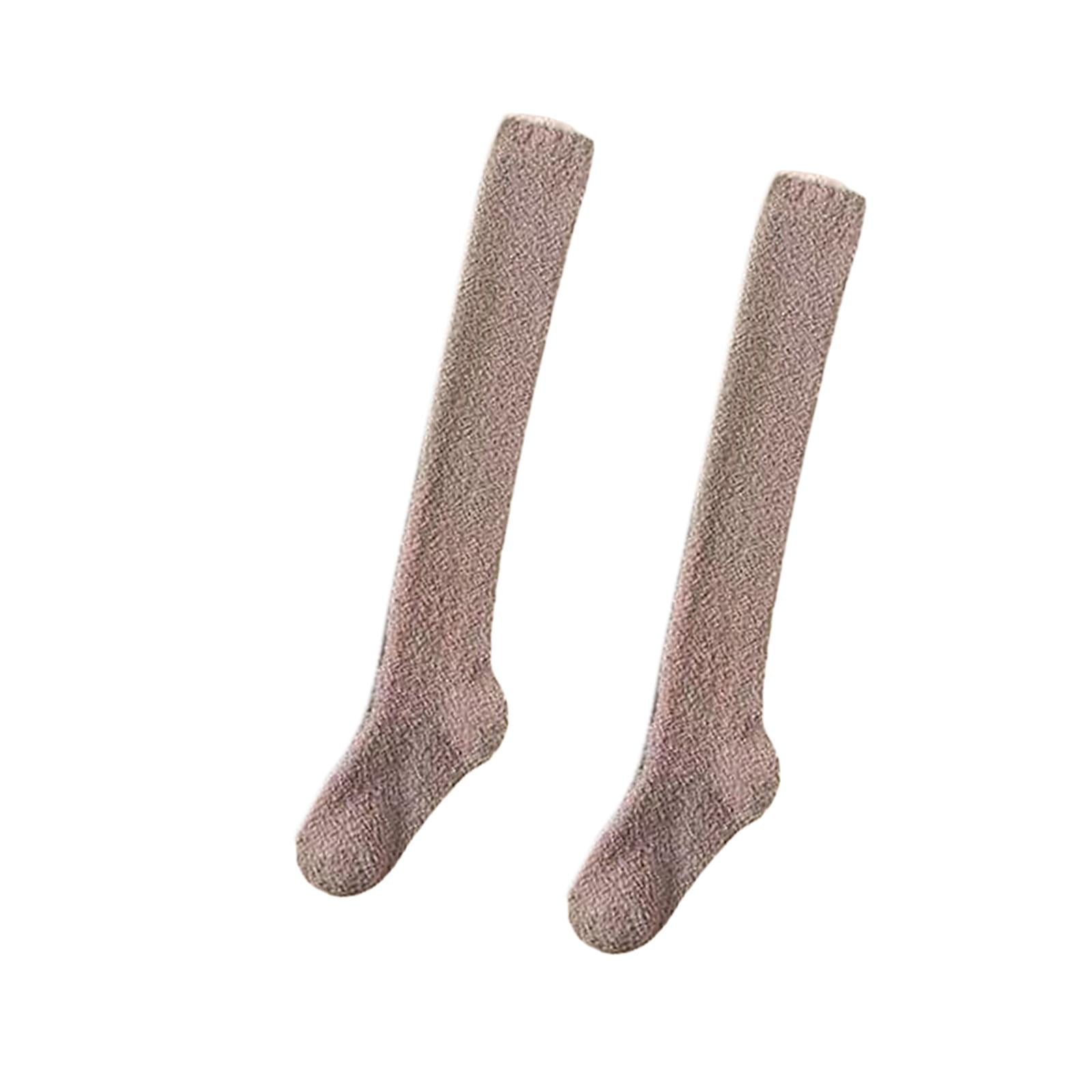 yuksok Women Knee High Socks over Knee Girls Long Stocking for Dorm ...