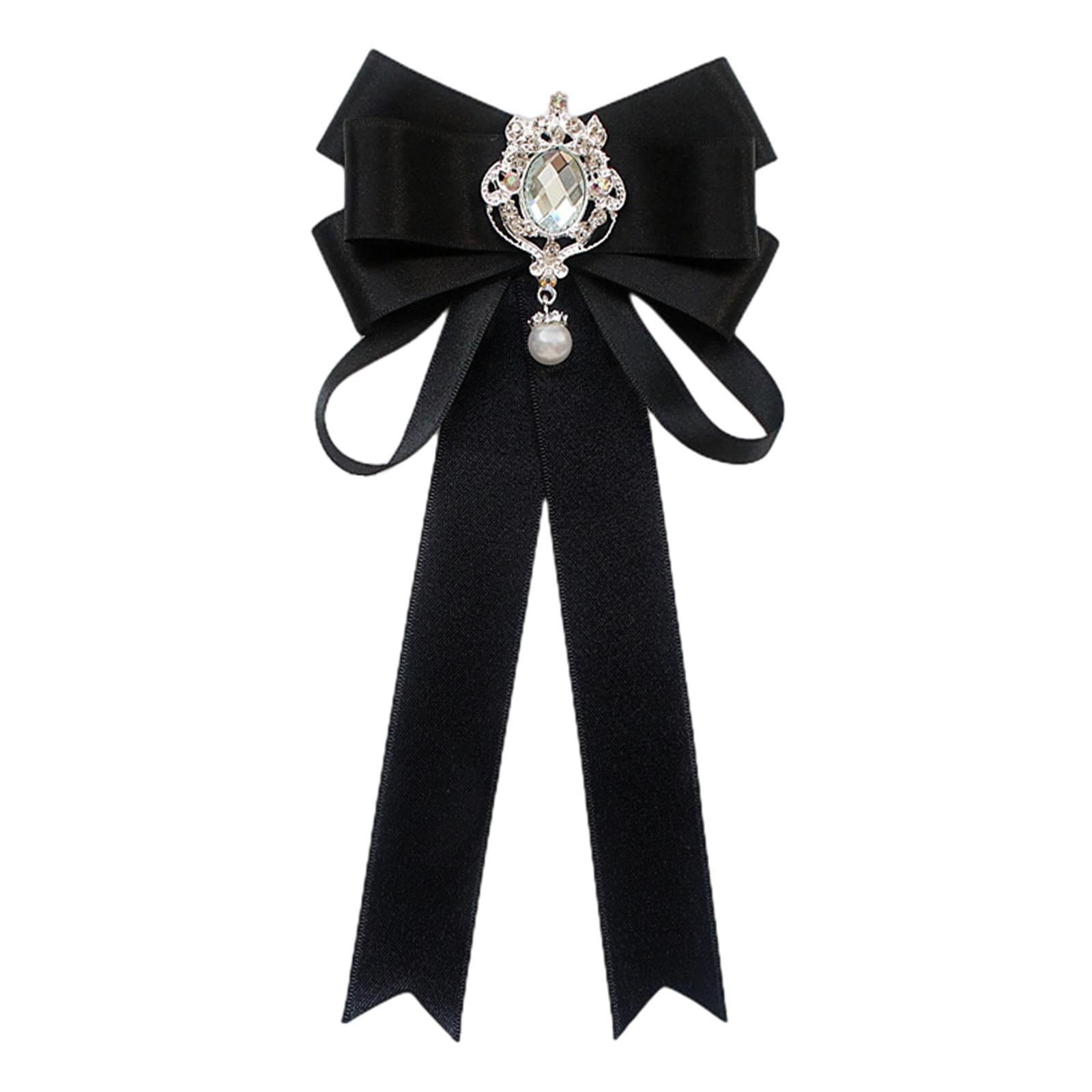 yuksok Women's Bow Tie Bowknot Bowtie Girls Ladies Necktie for Uniform ...