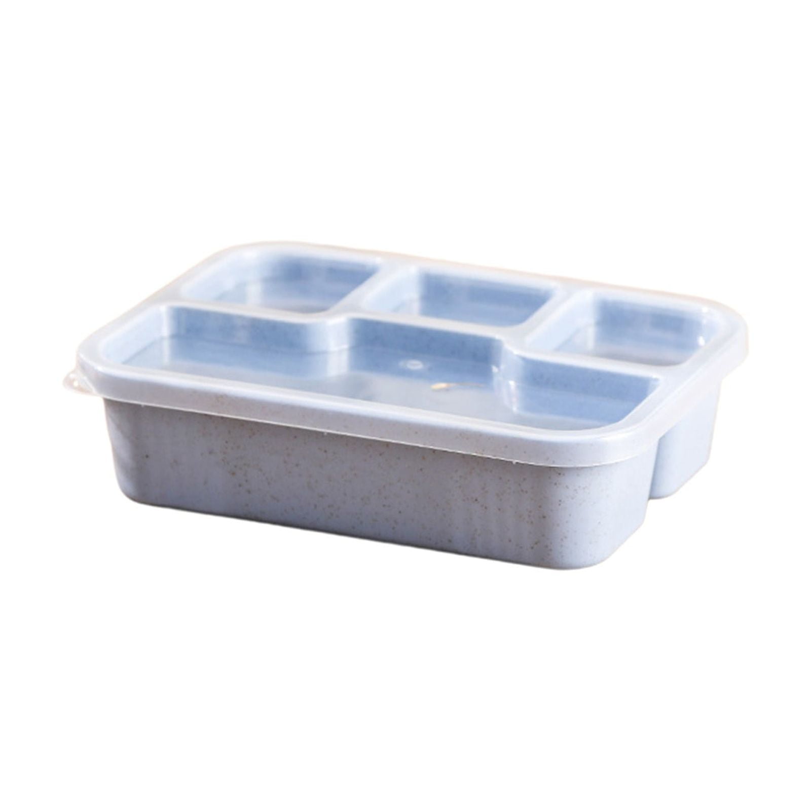yulier Bento Box, Plastic Lunch Box, 4 Compartment Meal Prep Container ...