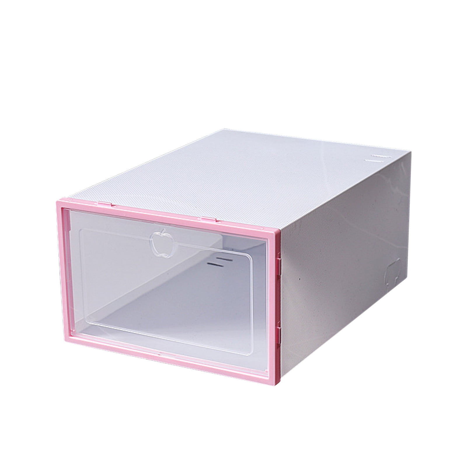 yulier Clearance Shoe Storage Box, Plastic Shoe Box with Lids ...