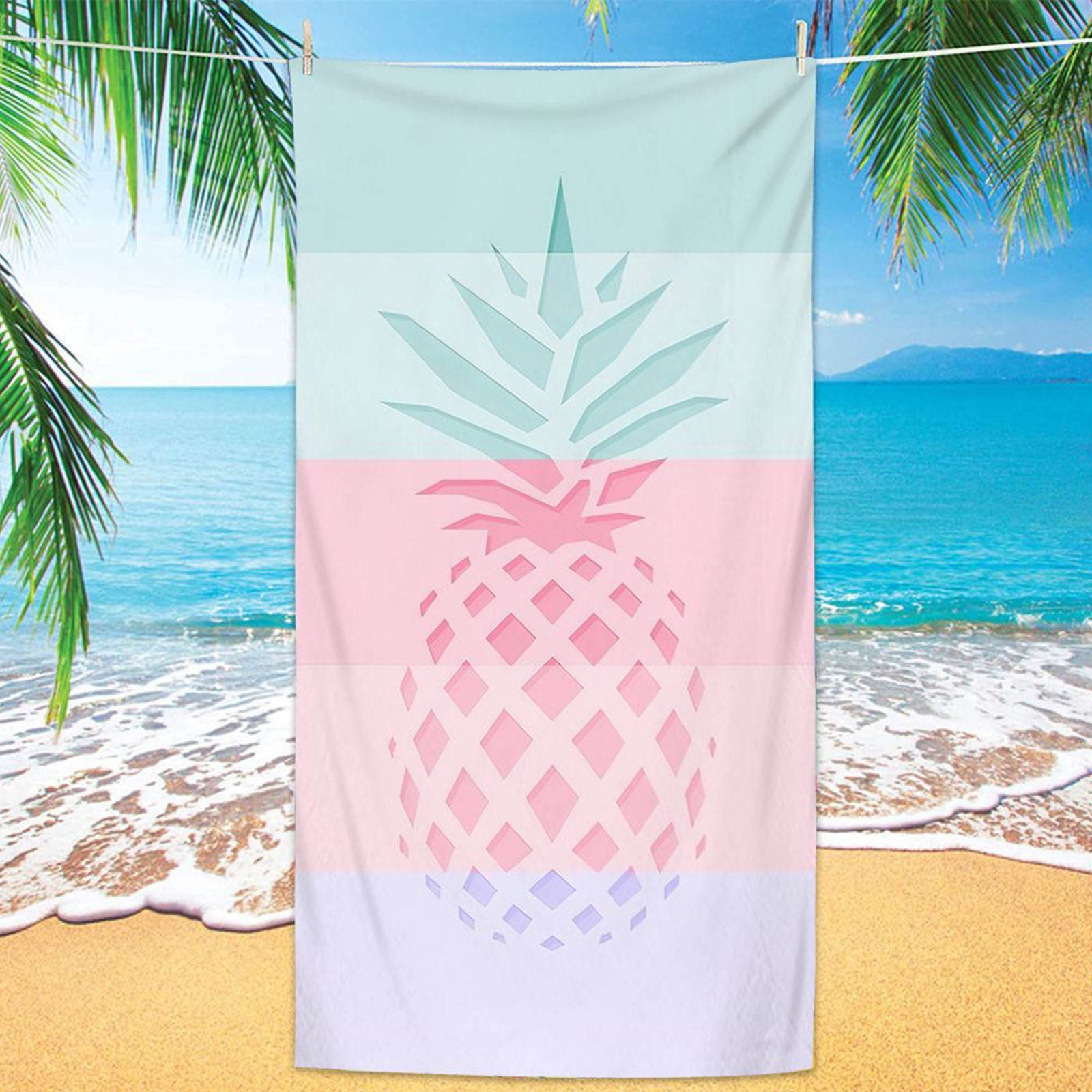 yulier Fruit Beach Towel Oversized, Super Absorbent Quick Dry ...