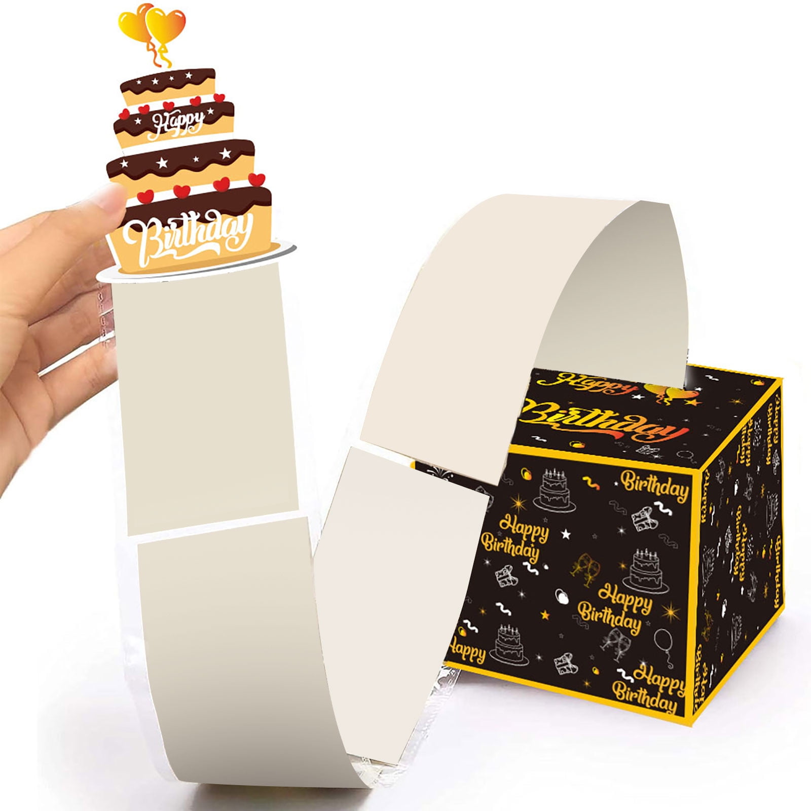 yulier Happy Birthday Money Gift Box for Cash, Birthday Surprise Gift ...