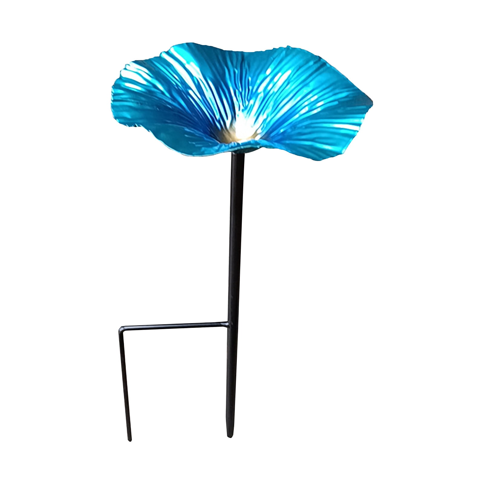 yulier Metal Bird Bath for Outdoors, Garden Birdbath Bird Feeder Bowl ...