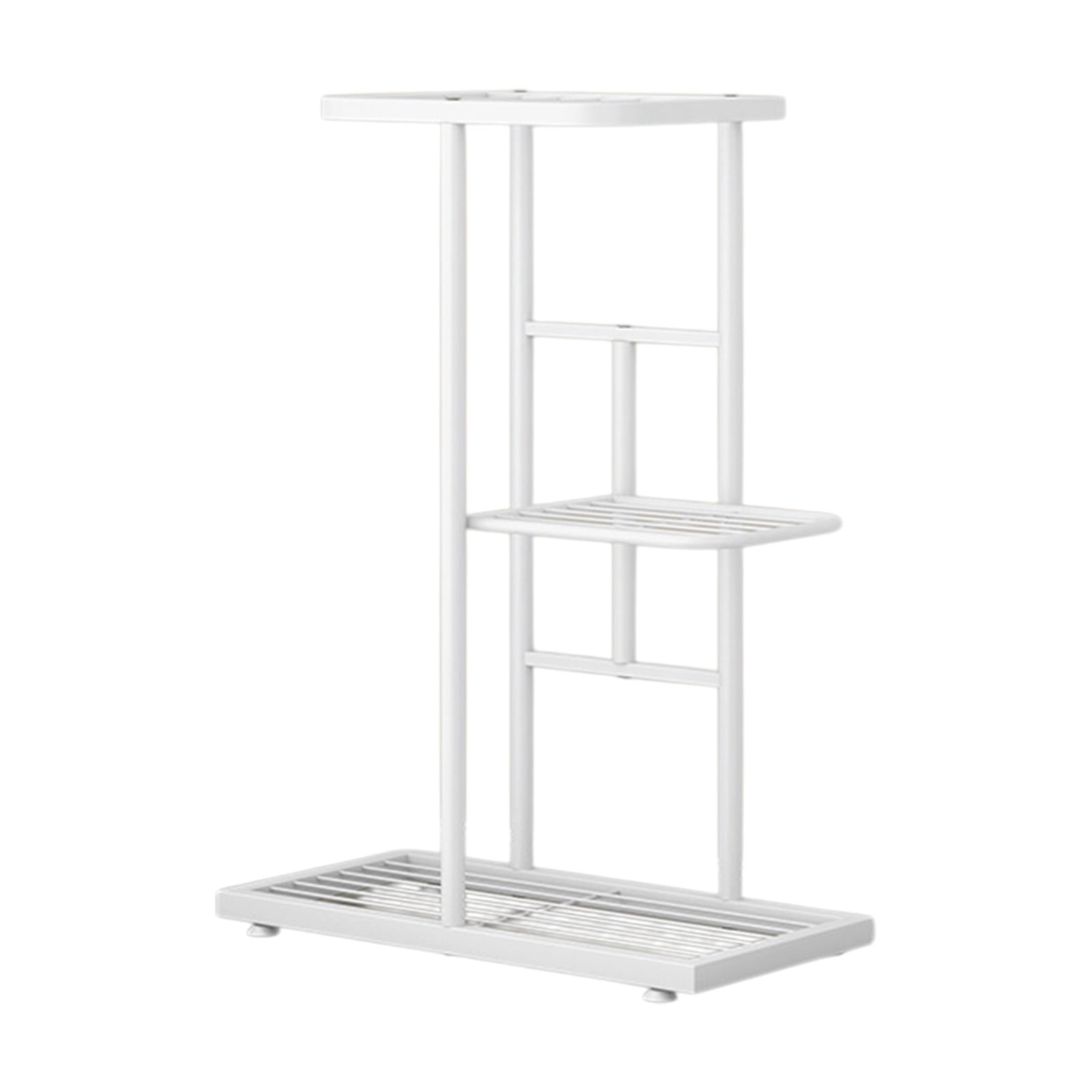 yulier Metal Plant Stand Indoor Outdoor, 3 Tier Heavy Duty Plant Shelf ...