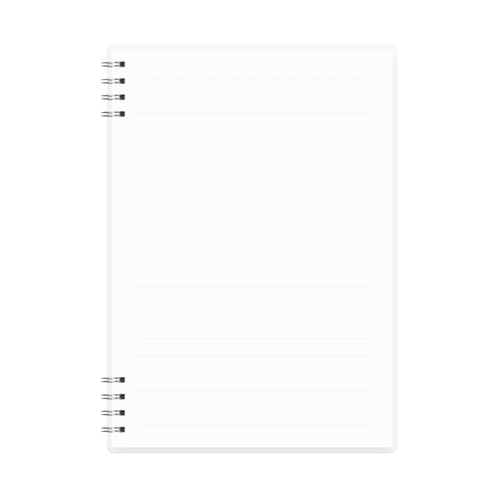 yulier Spiral Notebook A5 Lined Journal Notebook for Women Men, Thick ...