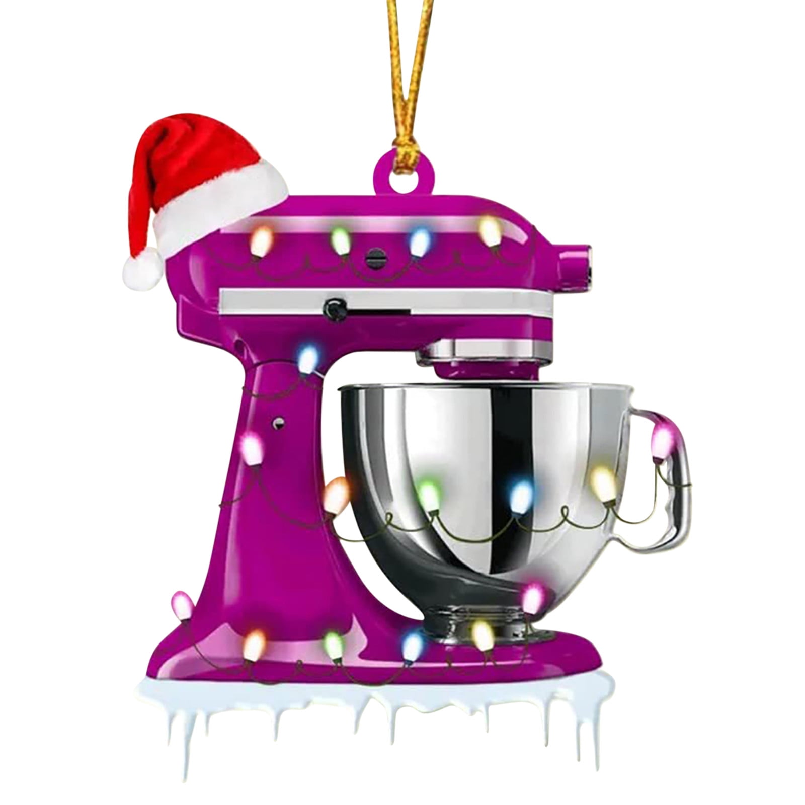 yulier Stand Mixer Christmas Ornaments Christmas Tree Decorations ...