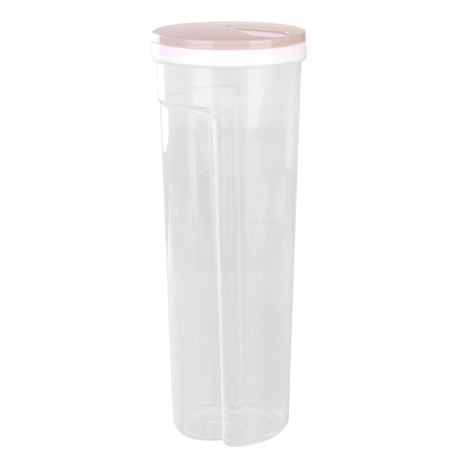 yulier Tall Clear Spaghetti Pasta Storage Container with Lid, Plastic ...