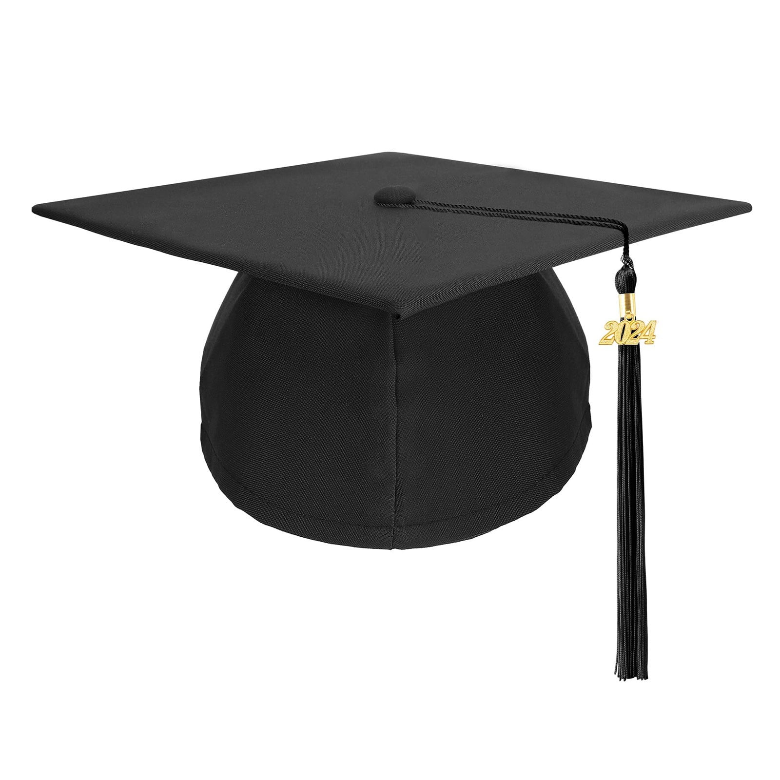 yunLCZ Classic Hats Graduation Cap With 2024 Tassel Tassel For ...